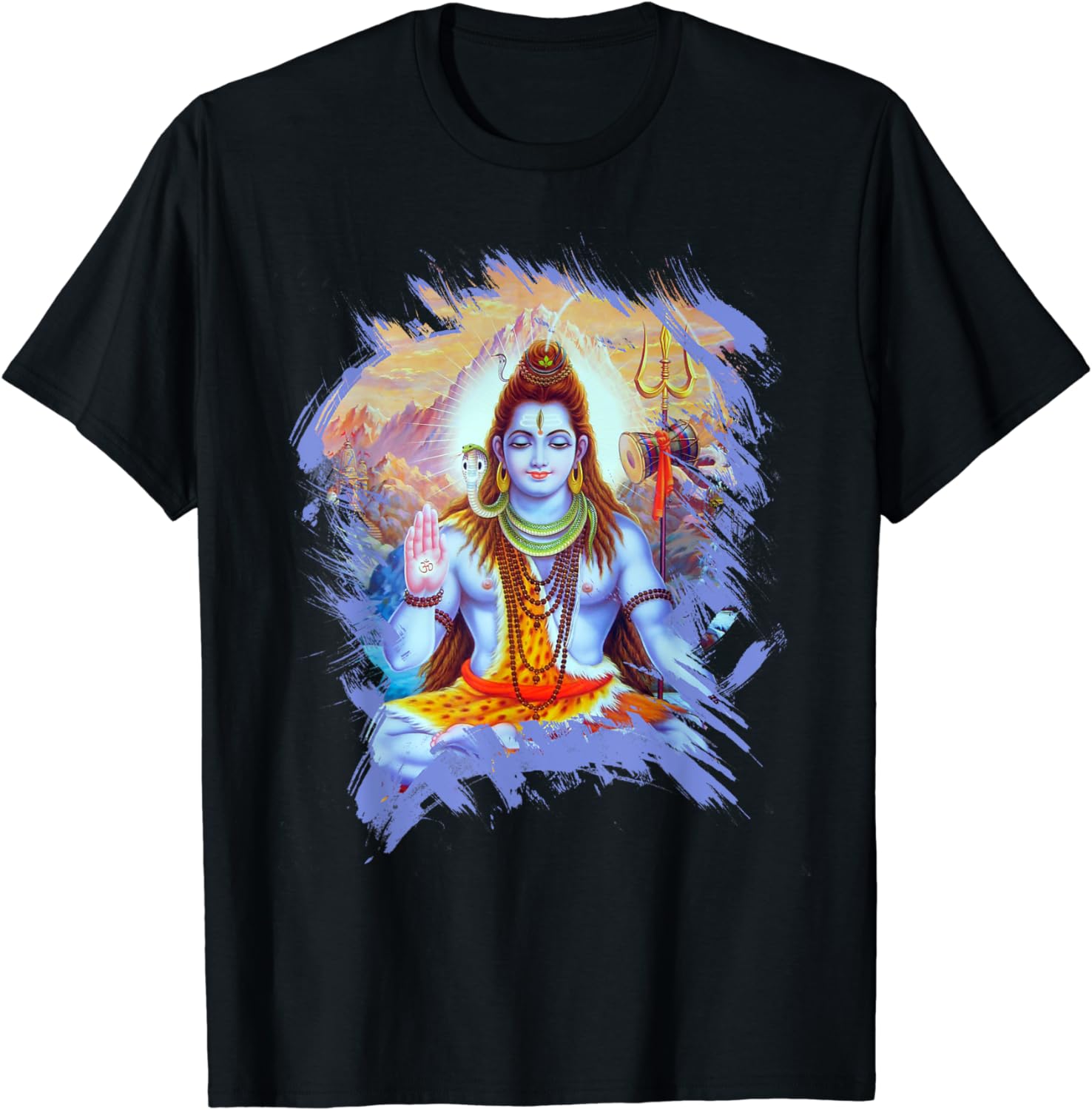 Shiva Hindu God T-shirt T-Shirt - Walmart.com