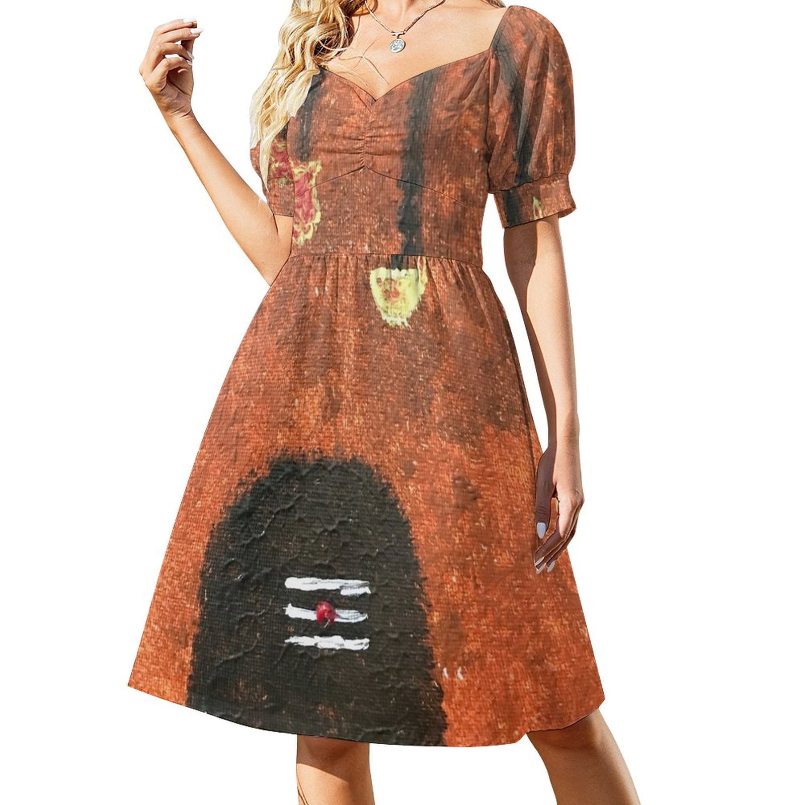 Shiva Lingam Sleeveless Dress birthday dress summer woman dress 2024 ...