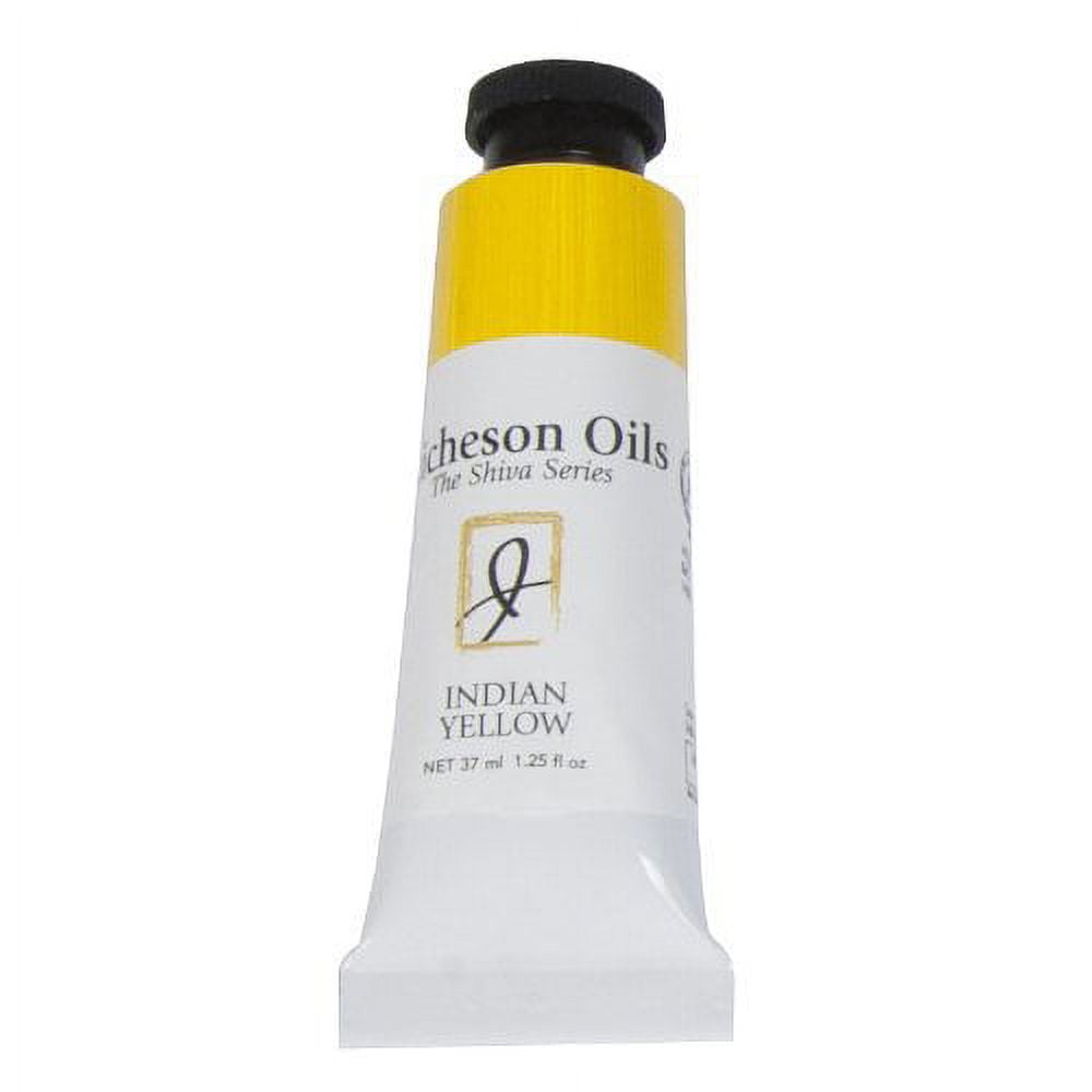 Shiva Signature Artist Oil Color - Indian Yellow, 1.25 oz Tube ...