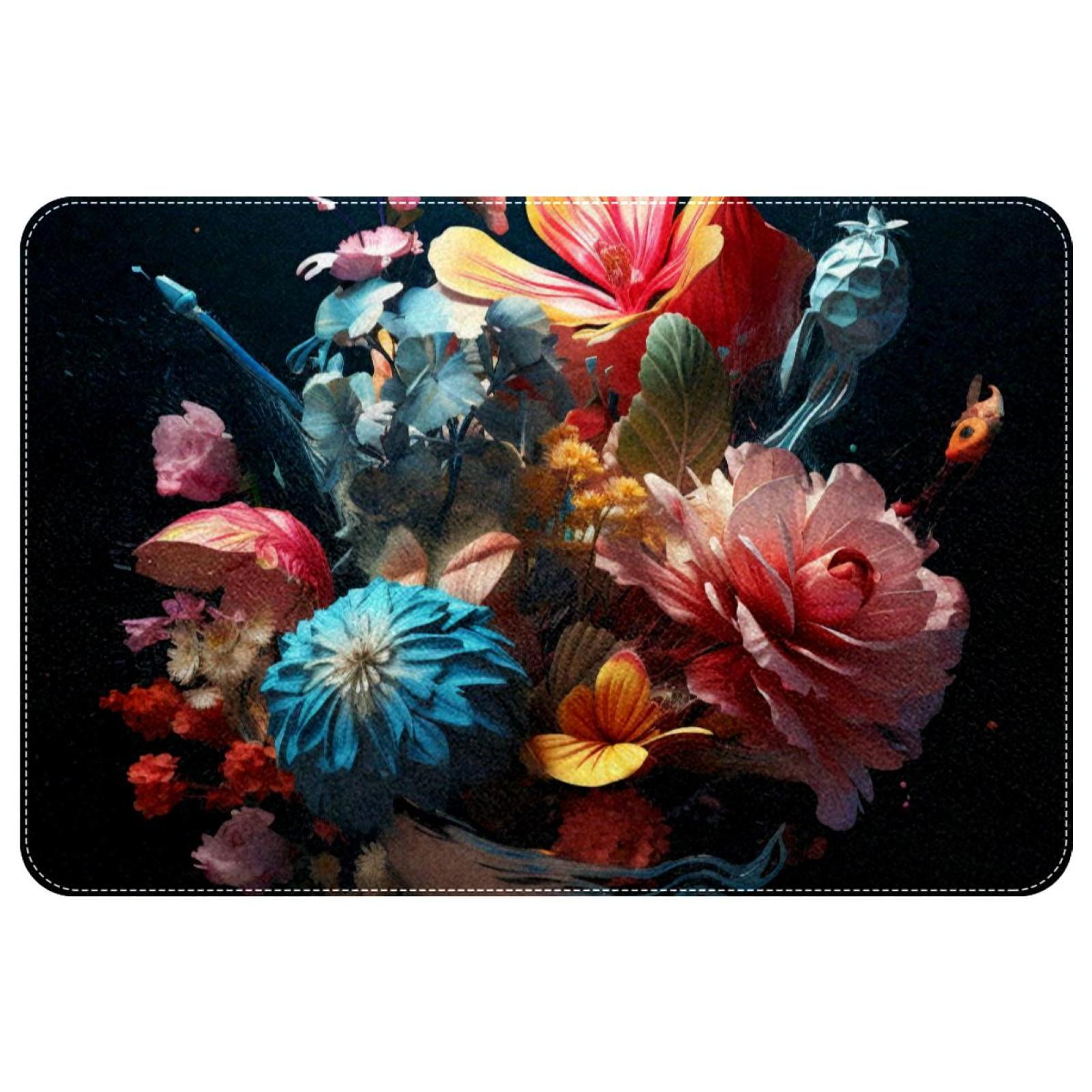 Shivering Right Angle Floor Mat | Soft Polyester Fabric | High-Density ...