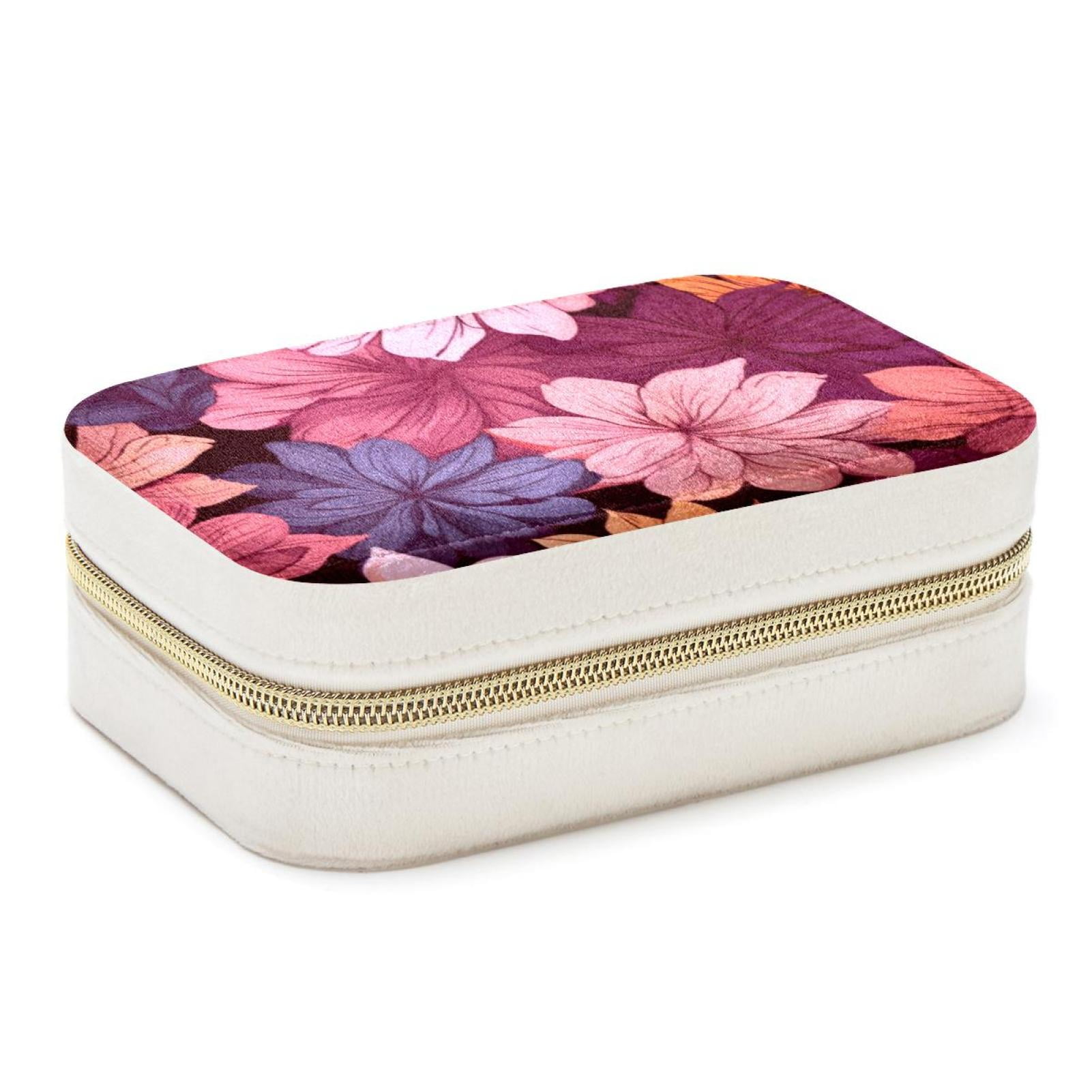 Shivering Velvet Portable Travel Organizer Box with Removable ...