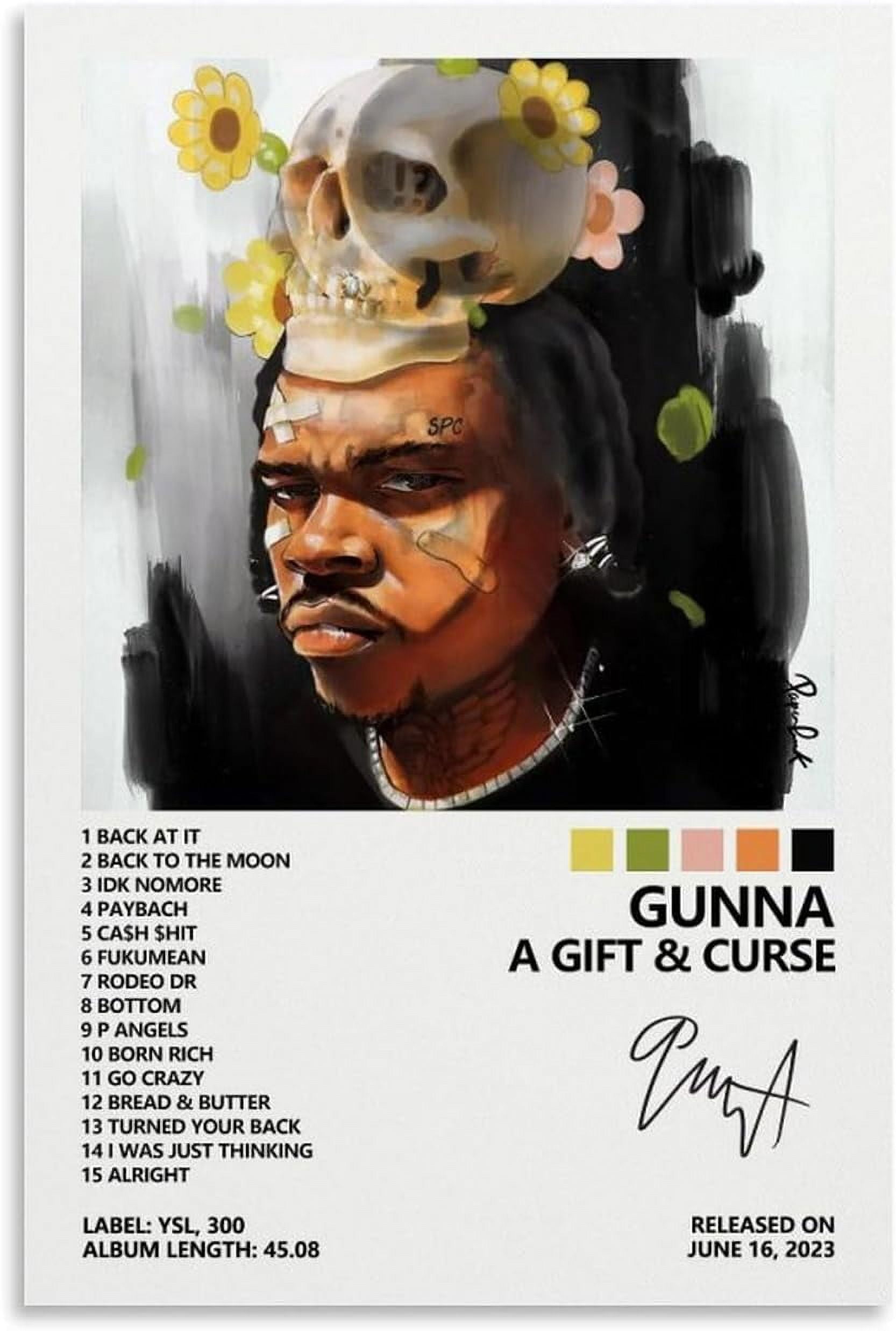 Shiwa The 1975 Album Cover Poster Rock Band Posters for Bedroom Canvas ...