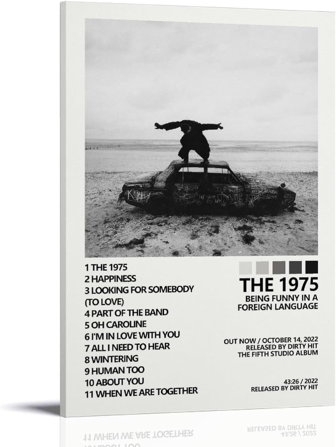 Shiwa The 1975 Poster Being Funny In A Foreign Language Album Cover ...