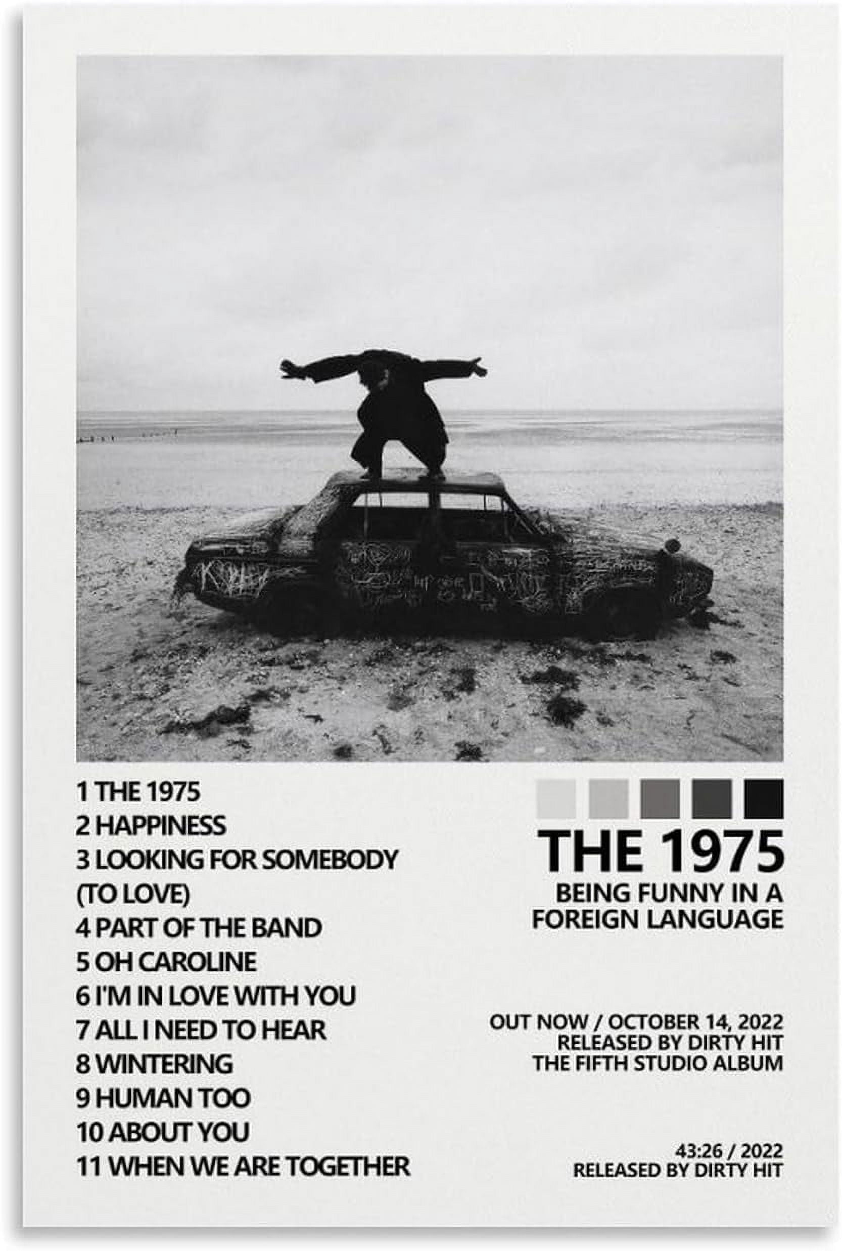 Shiwa The 1975 Poster Being Funny In A Foreign Language Album Cover ...