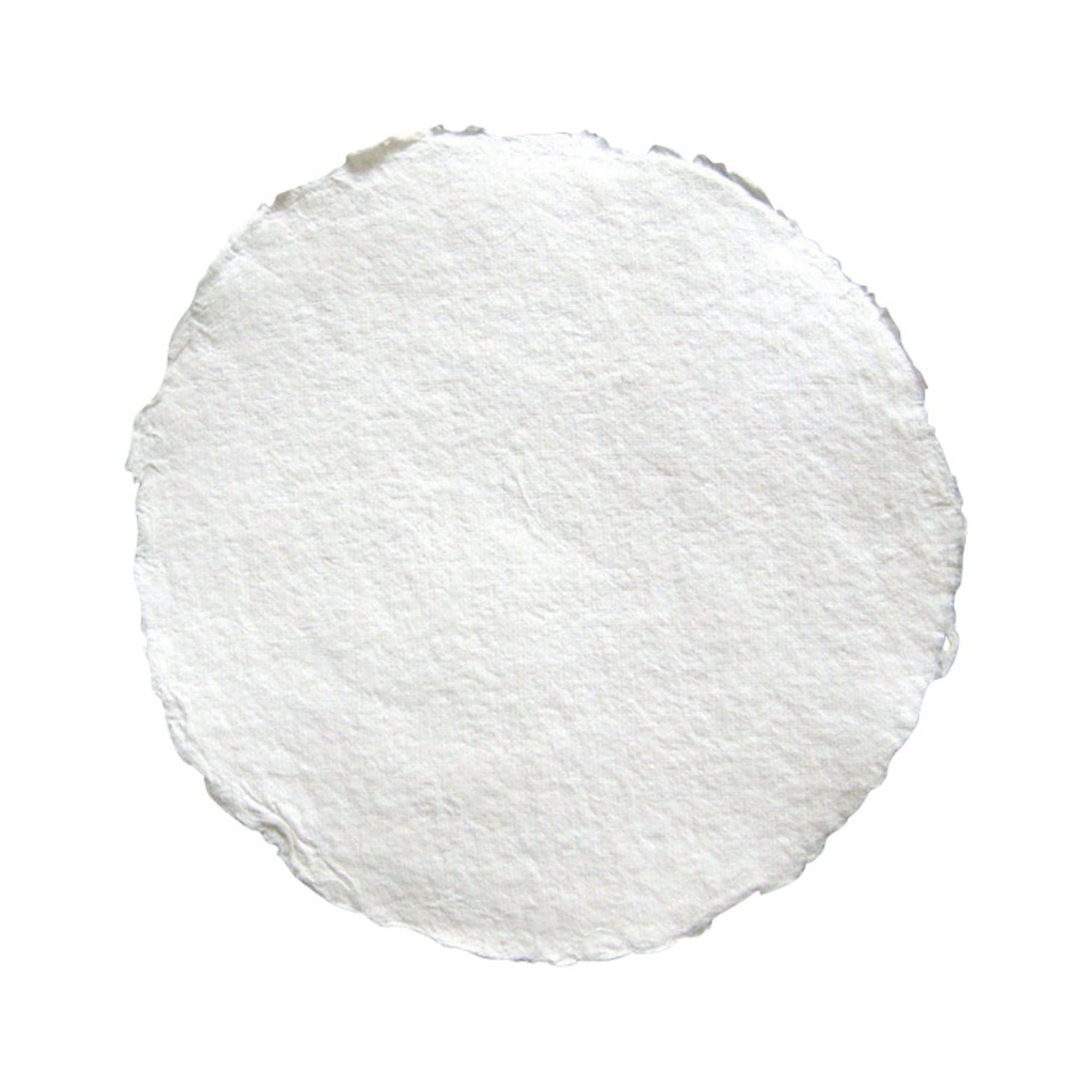 Shizen Watercolor Paper - 8", Round Deckle Edge, Cold Press/Rough, 10 ...