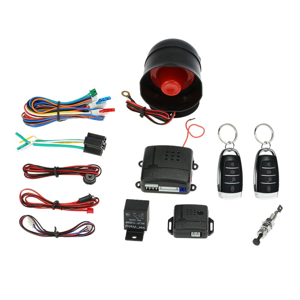 Shkalacar Car Keyless Entry Security Alarm System, Universal Car ...