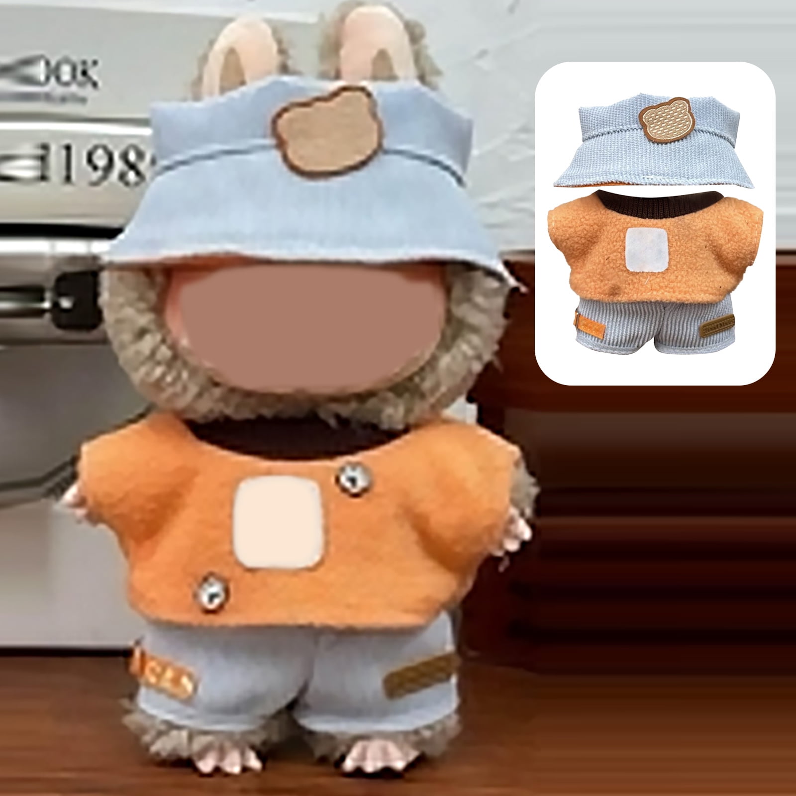 Shkhoas 17CM Labubu Doll Clothes - Adorable Outfit for 17cm Labubu ...
