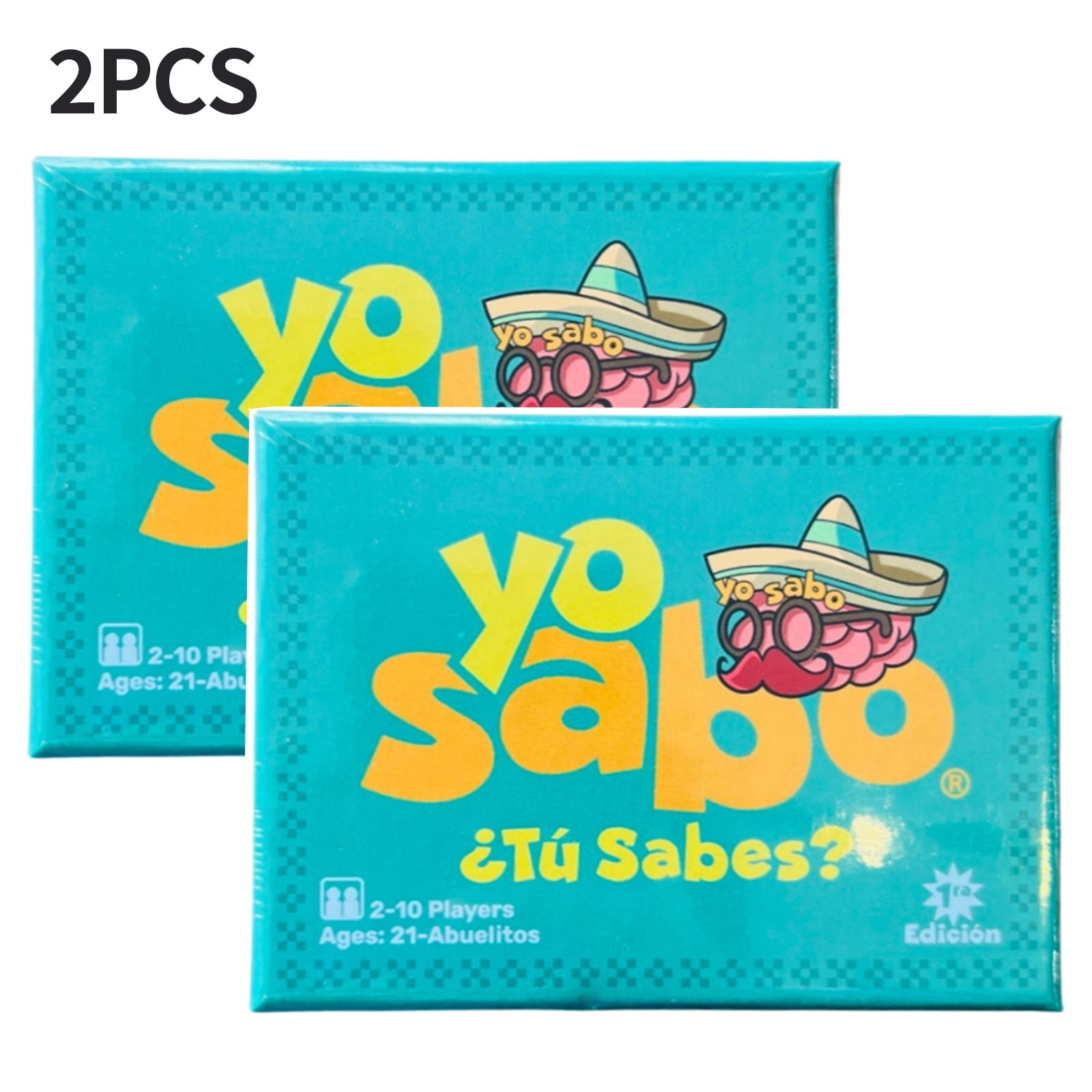 Shkhoas 2PCS Yo-sabo Game-Family Friendly Bilingual Card Game for Game ...