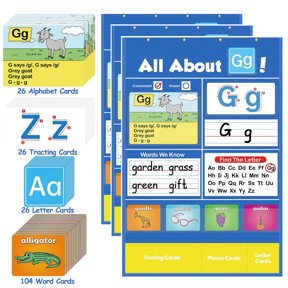 Fixdono Electronic Alphabet Poster, Interactive ABC Wall Chart ...