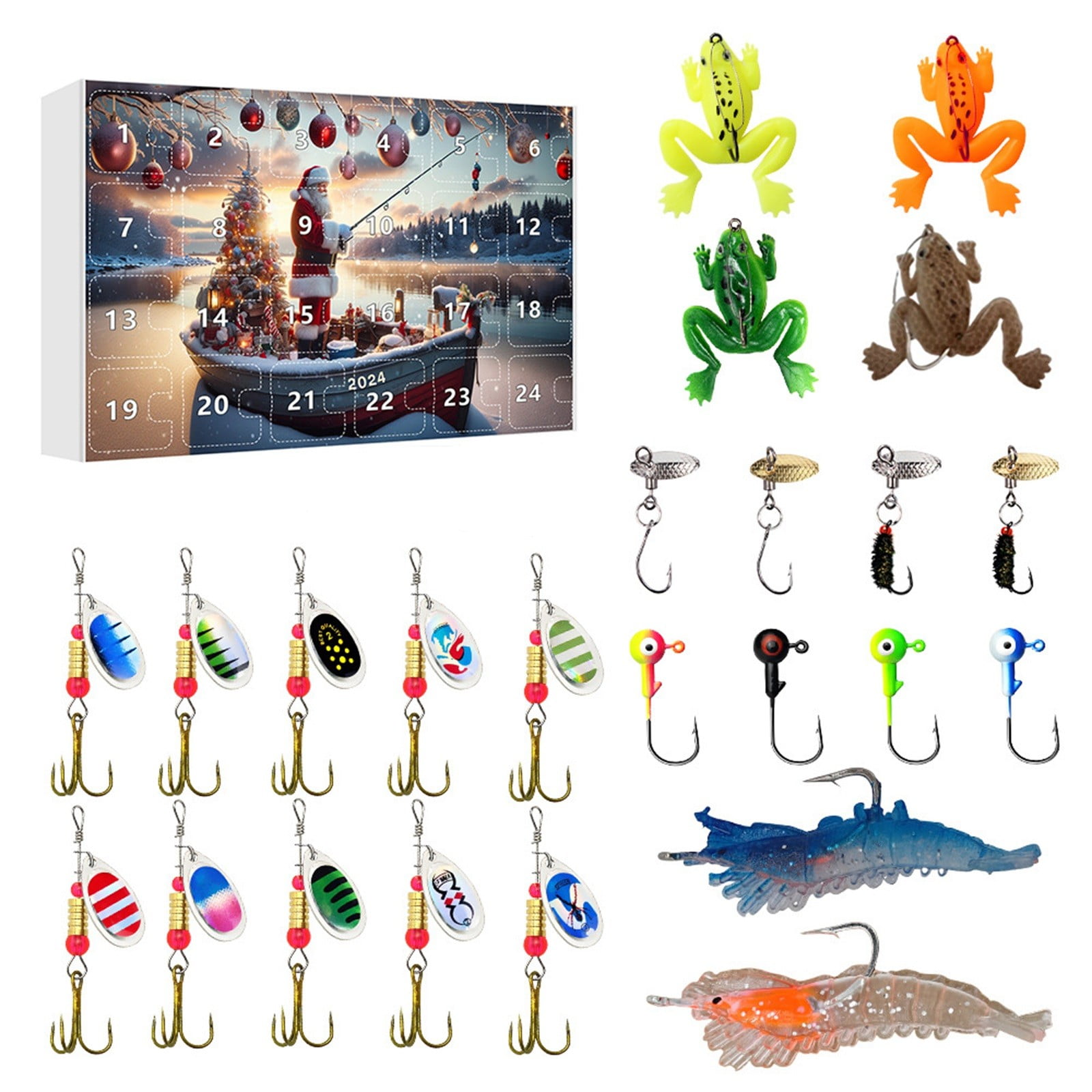 Shkhoas Fishing Advent Calendar 2024 The Perfect Gift for Men Who Love ...