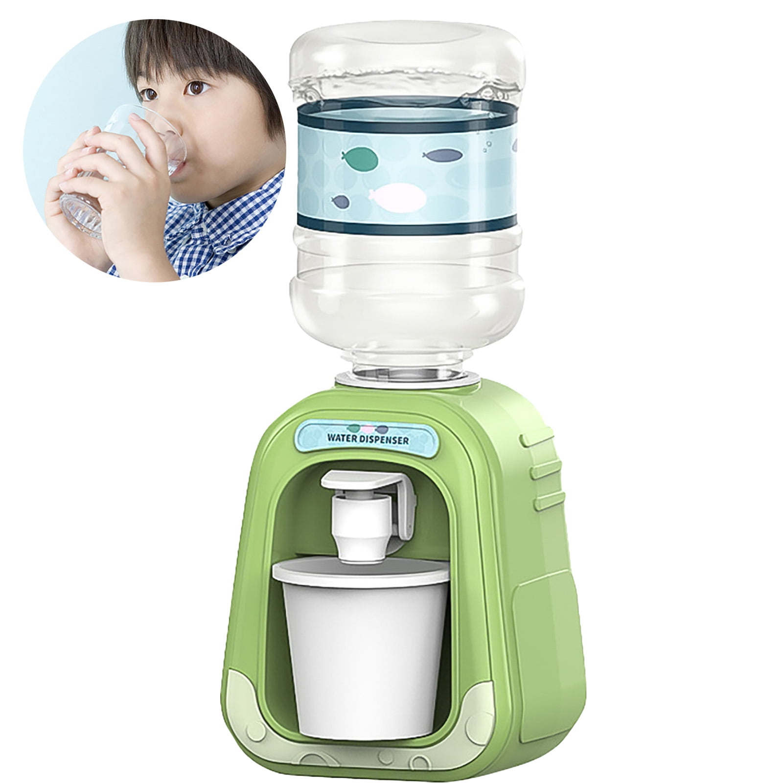 Shkhoas Mini Water Dispenser Toy Cartoon Drink Water Dispenser with ...