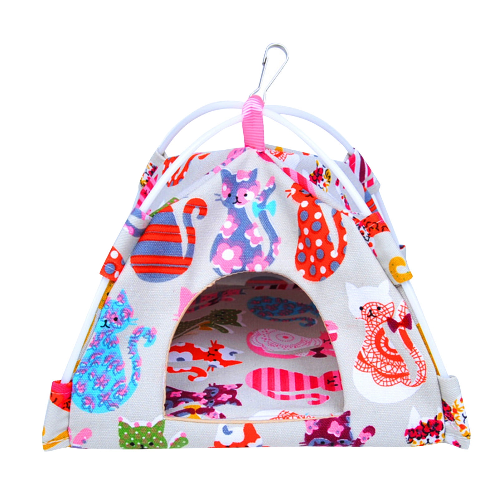 Shldybc Bird Nest House Bed Tent Hut Hanging Hammock Toy, Small Animal ...