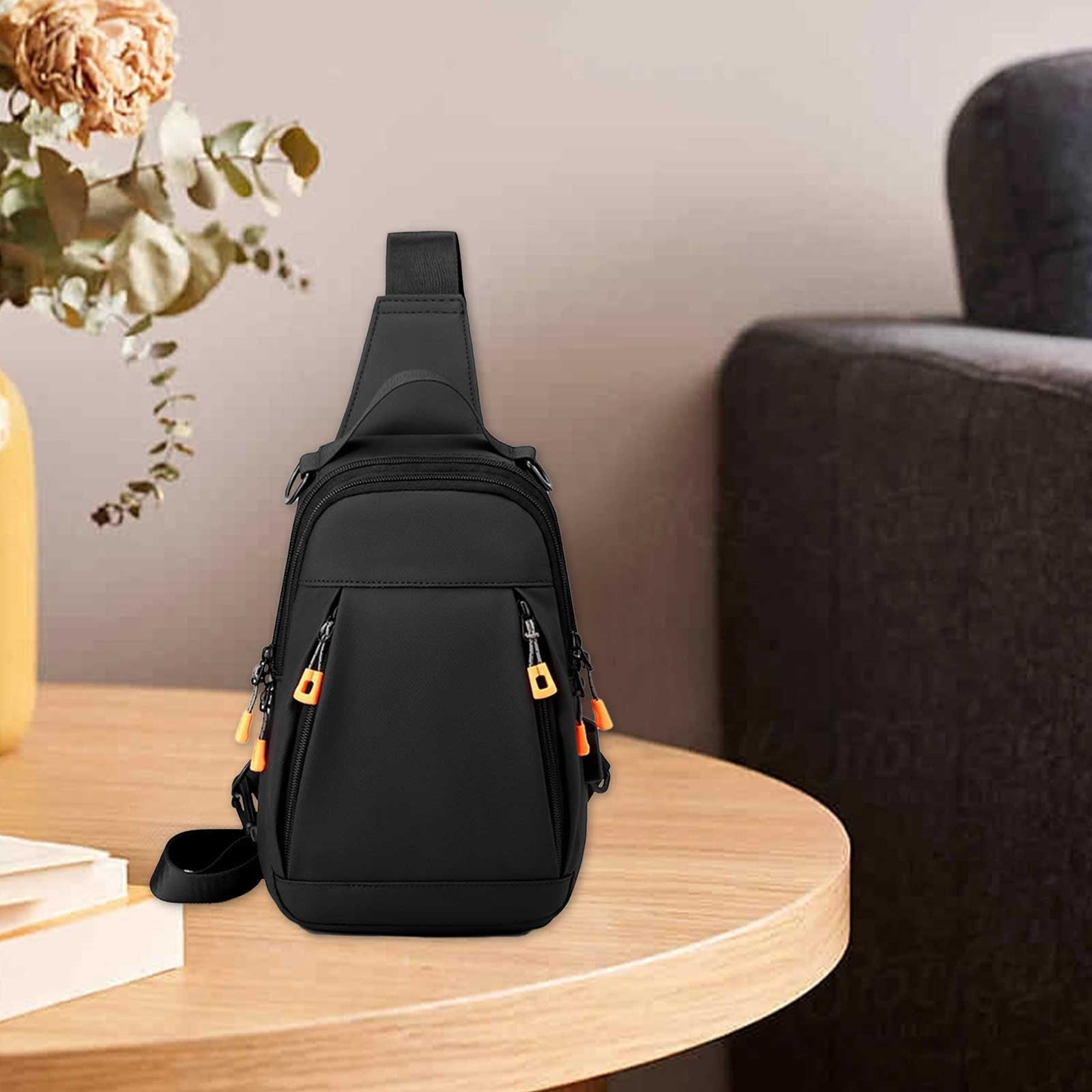 Shldybc Crossbody Backpack Men's and Women's Shoulder Backpack ...