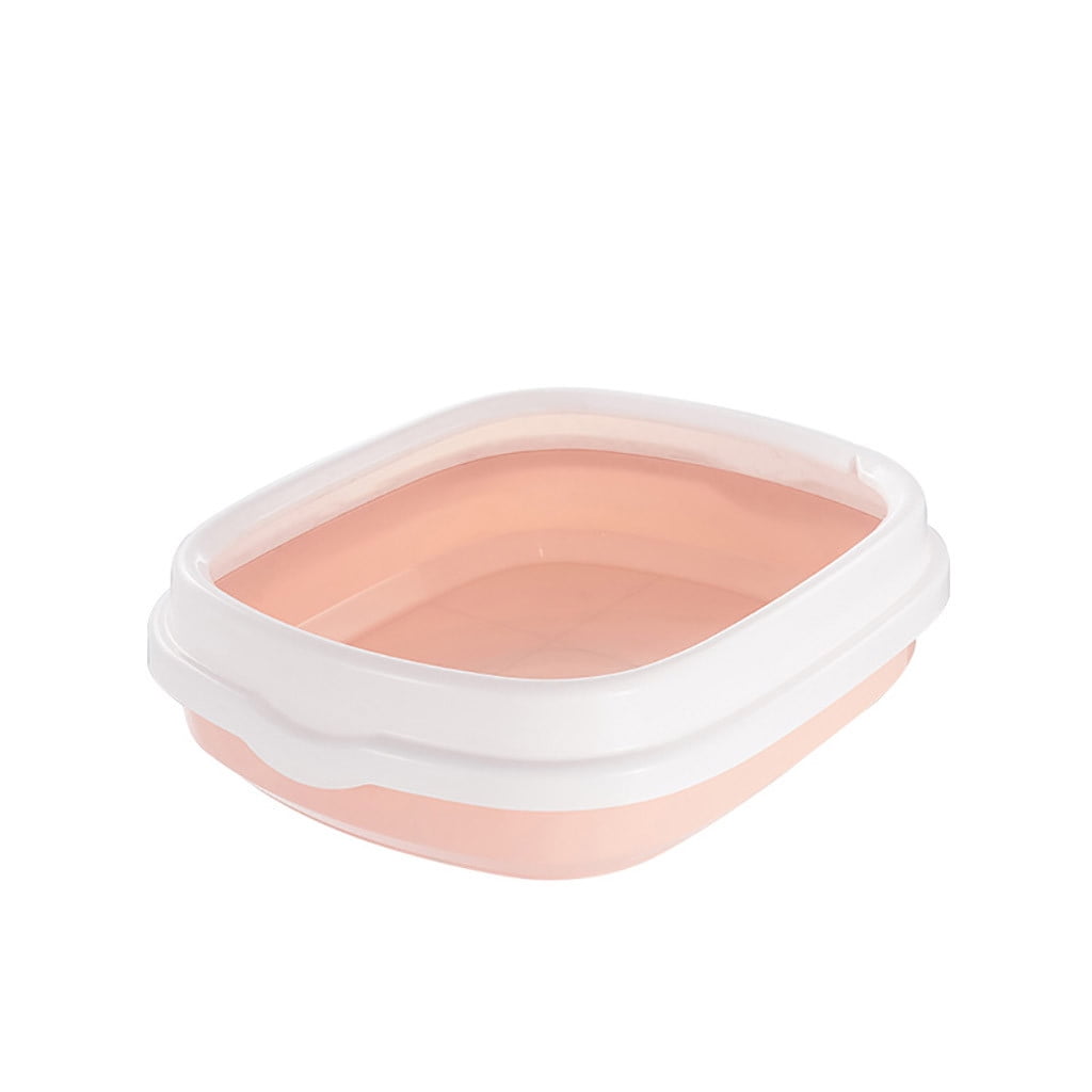 Shldybc Open Litter Box,Prevent Sand Leakage, Good High Side Sifting ...