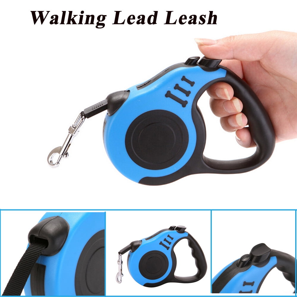 Shldybc Retractable Dog Leash, Dog Walking Leash for Medium Large Dogs ...