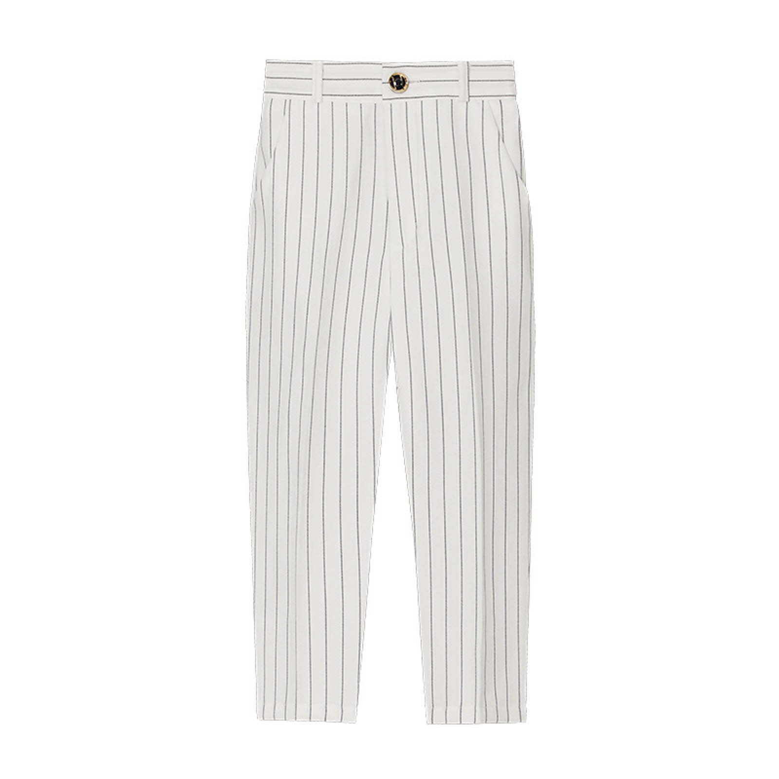 FAMTKT Toddler Kids Big Boy Dress Pants Fashion Cute Solid Color Stripe ...