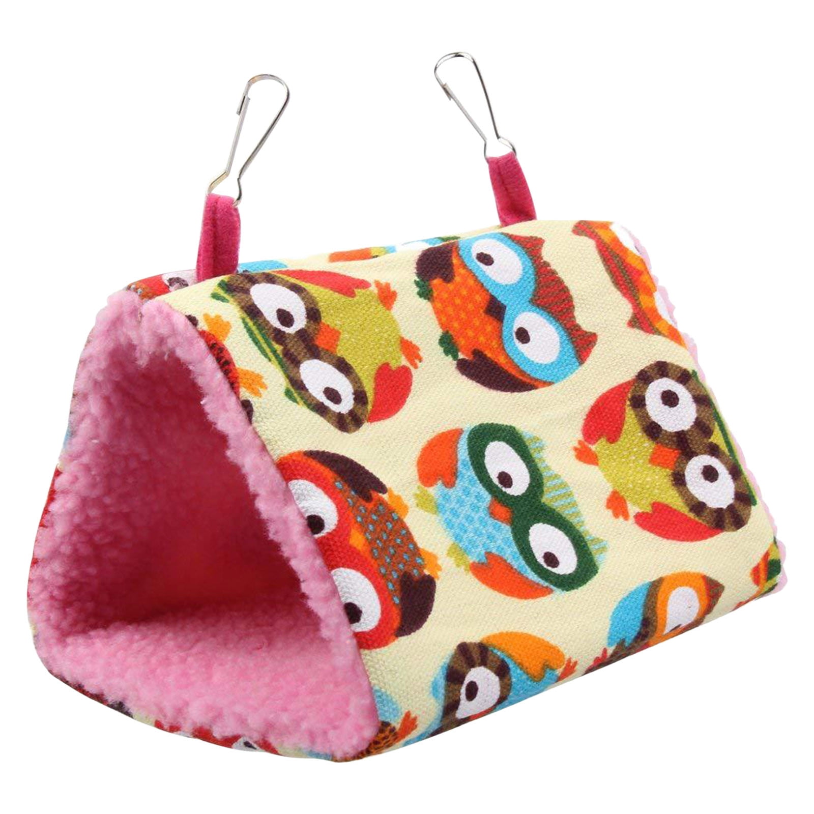 FAMTKT Winter Warm Bird House Plush Bird Hanging Cave Happy Hut Bird ...