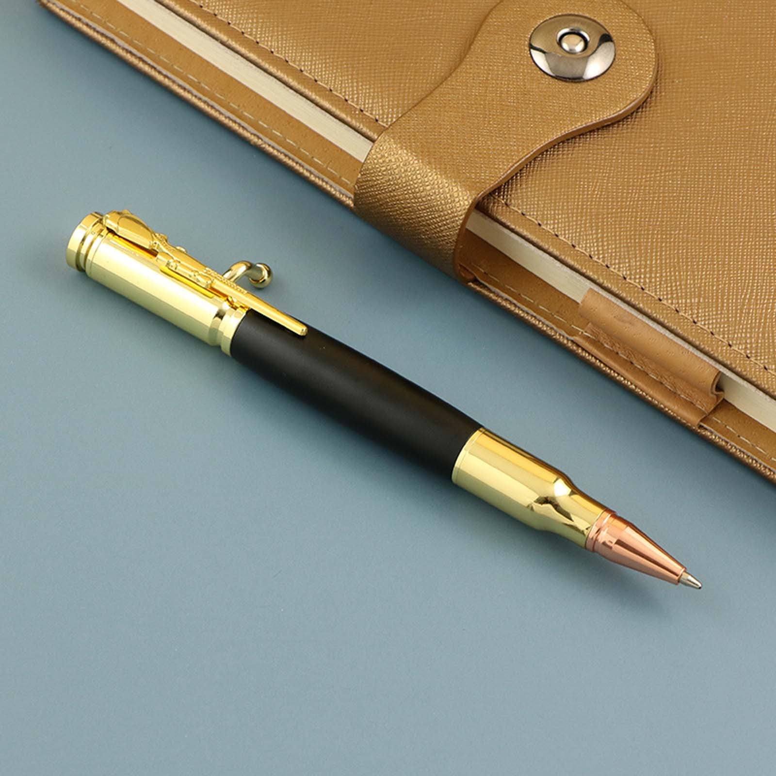 FAMTKT Wooden Ballpoint Pen Pressure Reducing Pen Unique Gadget as ...