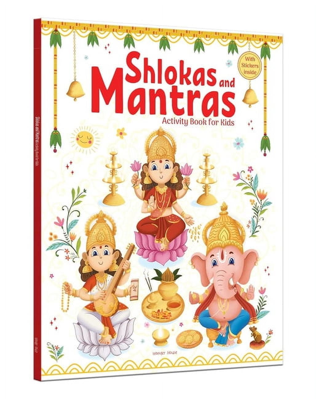 Shlokas and Mantras - Activity Book for Kids: Illustrated Book with ...