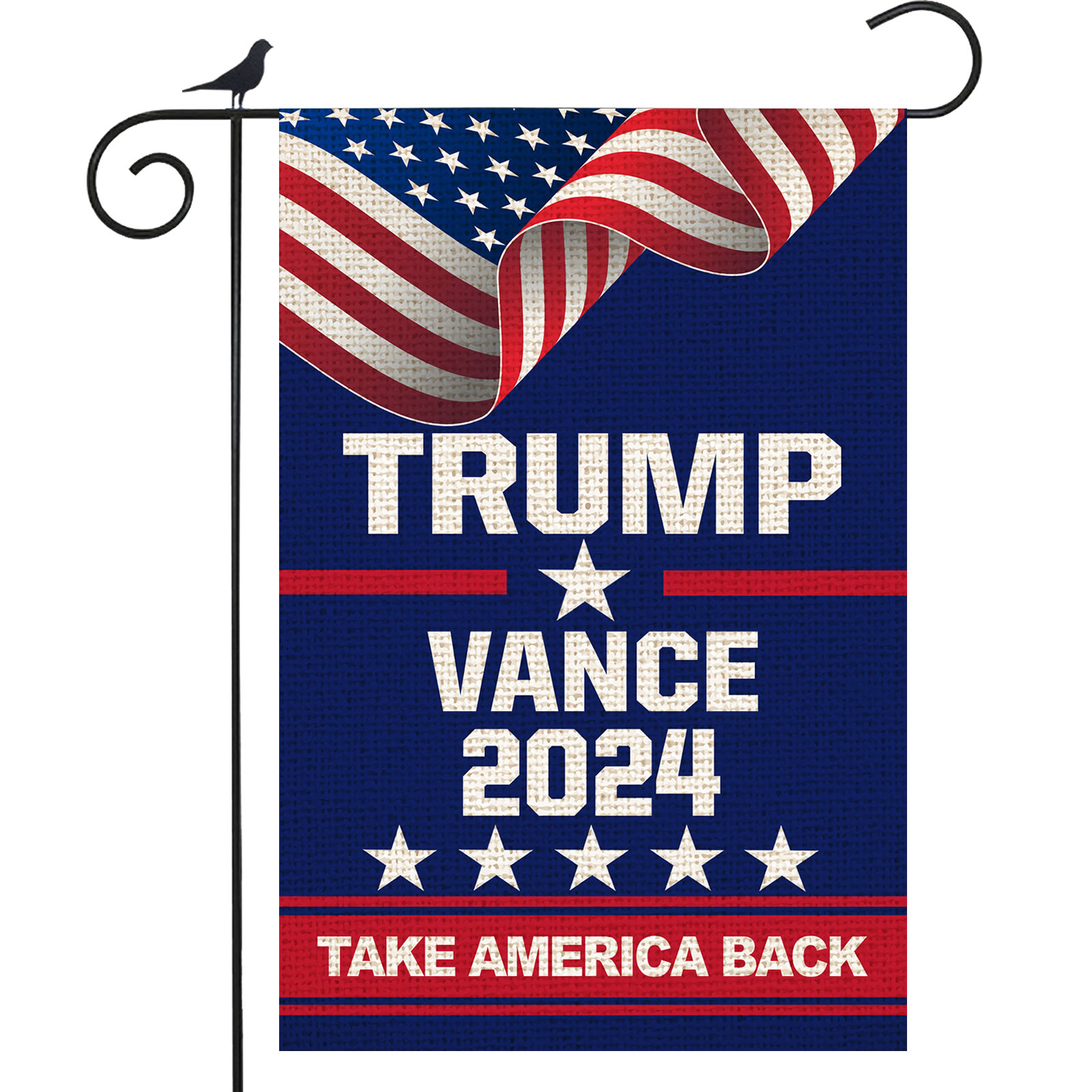 Shmbada Donald Trump Vance 2024 Take America Back Again Decorative ...