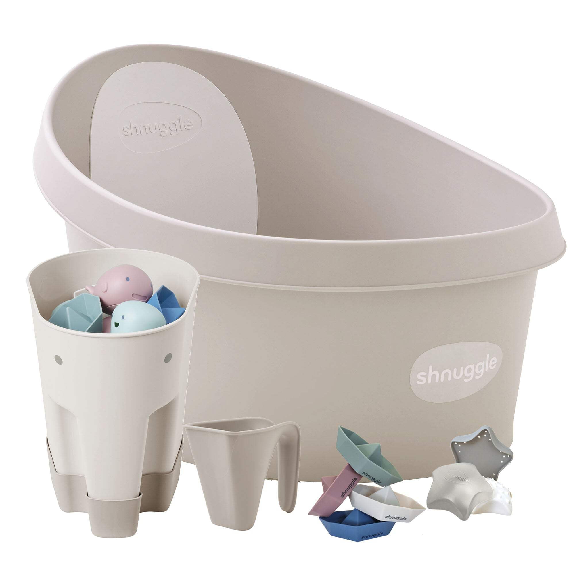 Shnuggle Splash Play Bundle: Toddler Bath Accessories Bundle - 5-Piece ...