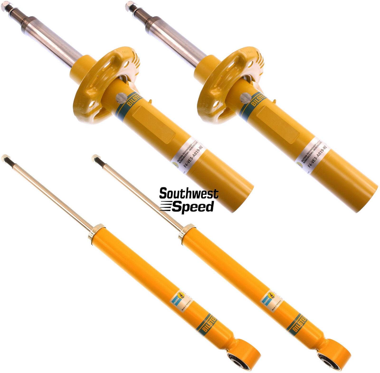 Shock Absorber Set, Compatible with: 2006-2013 Audi A3 2005-2015 ...