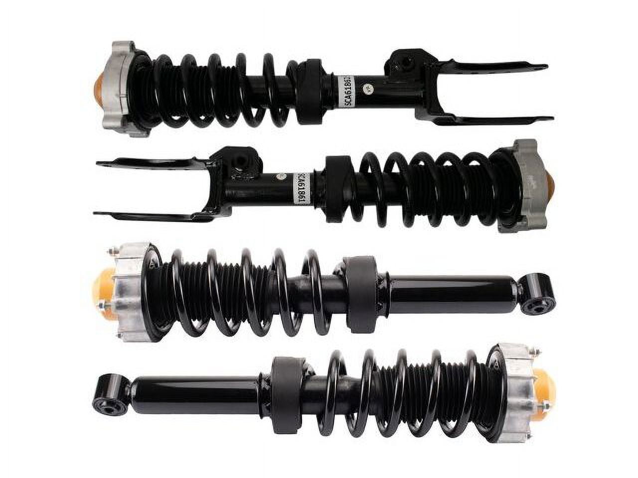 Shock Absorber and Coil Spring Assembly Set 4 Piece - Compatible with ...