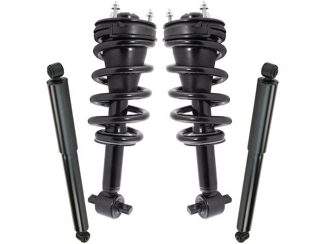 Shock Absorber and Coil Spring Assembly Set 4 Piece - Compatible with ...