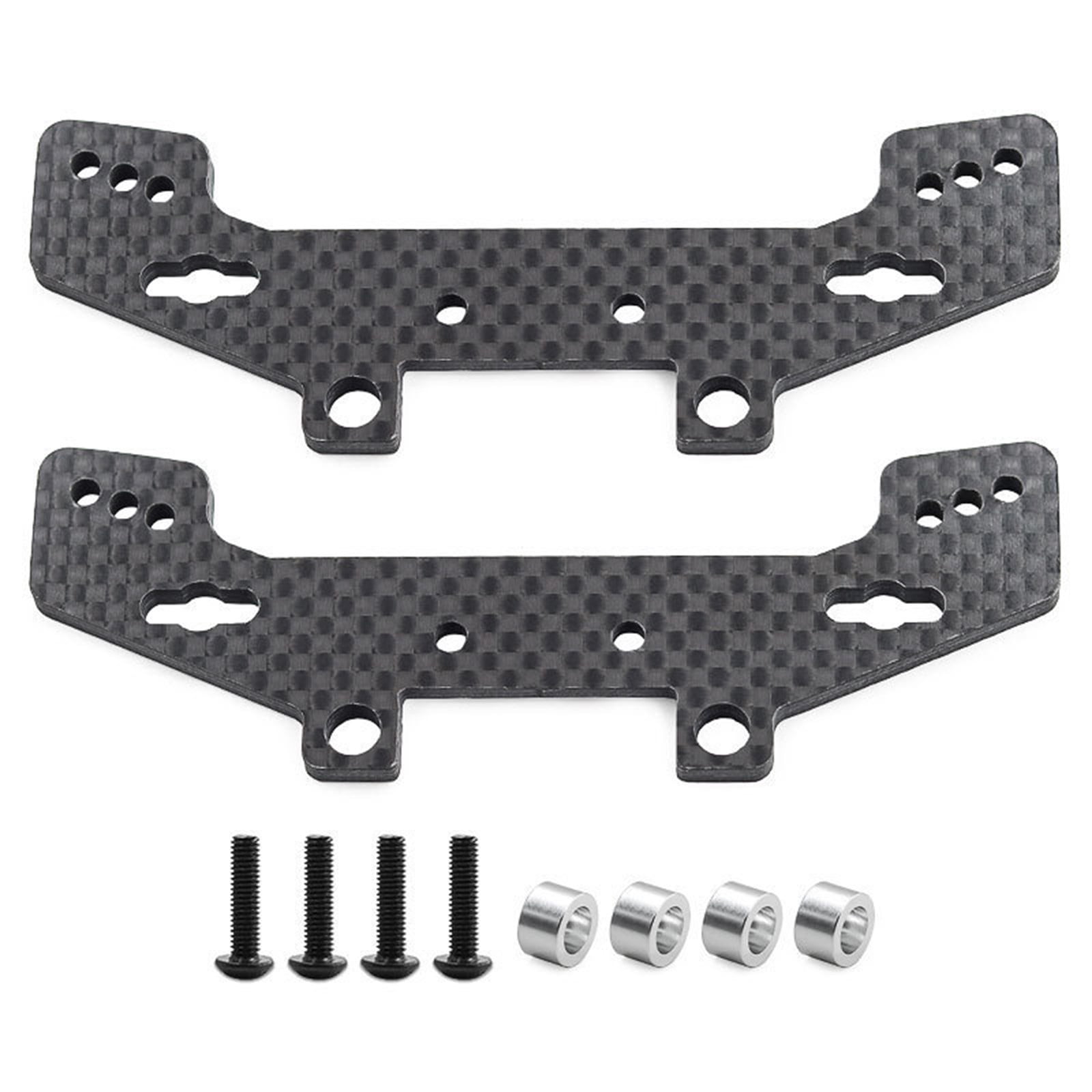Shock Absorbers Carbon Fiber Chassis Reinforcement Plate For 1/10 ...