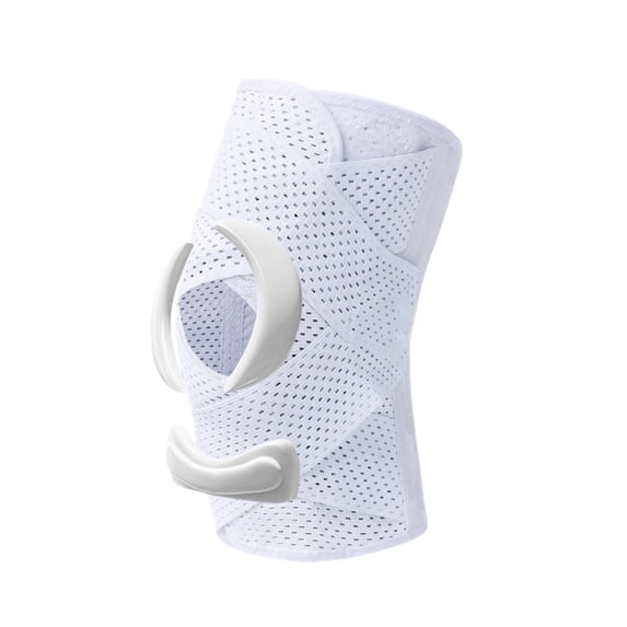 Shock Absorption Athletic Knee Brace with Metal Spring Stabilizers ...