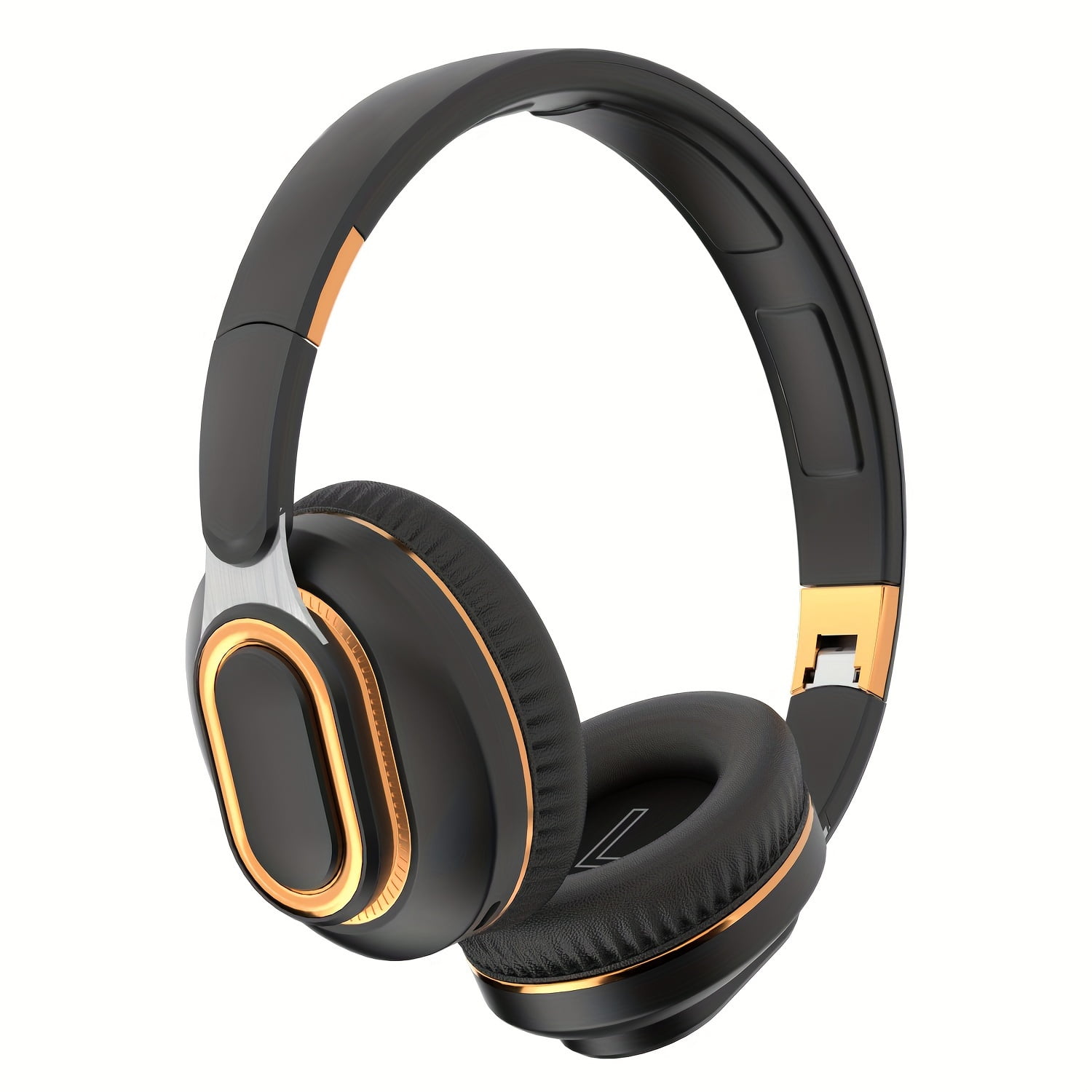 Shock Bass Wireless ANC Over-Ear Headphones with Mic, FM Radio ...
