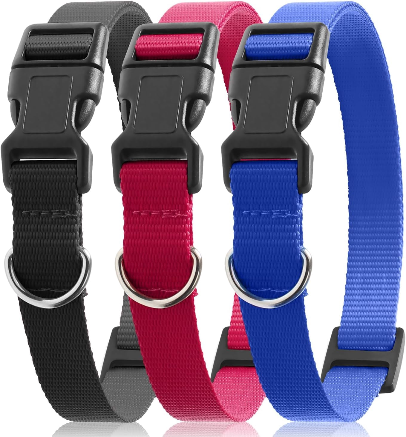 Shock Collar Replacement Collar Strap, Bark Collar Replacement Strap 3-Packs, 3/4 Inch Dog ...