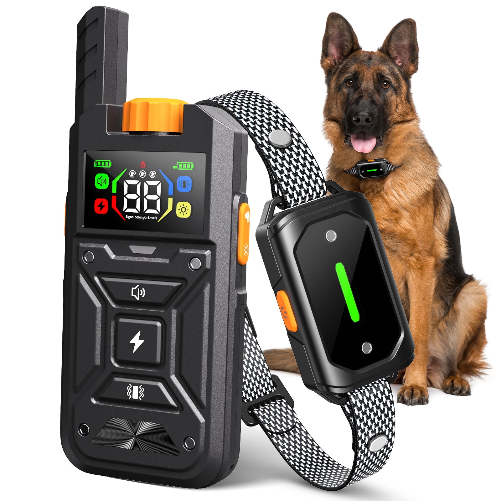 Shock Collar with Remote for Large Dogs, HUTACT 2600FT Wireless ...