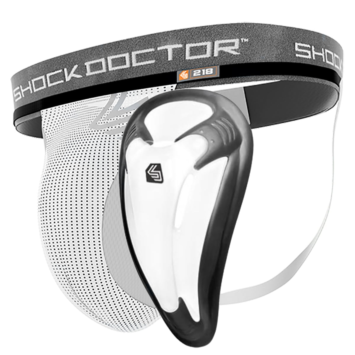Shock Doctor 213 Core Men's Supporter w/ BioFlex Cup Mesh Front Secure ...