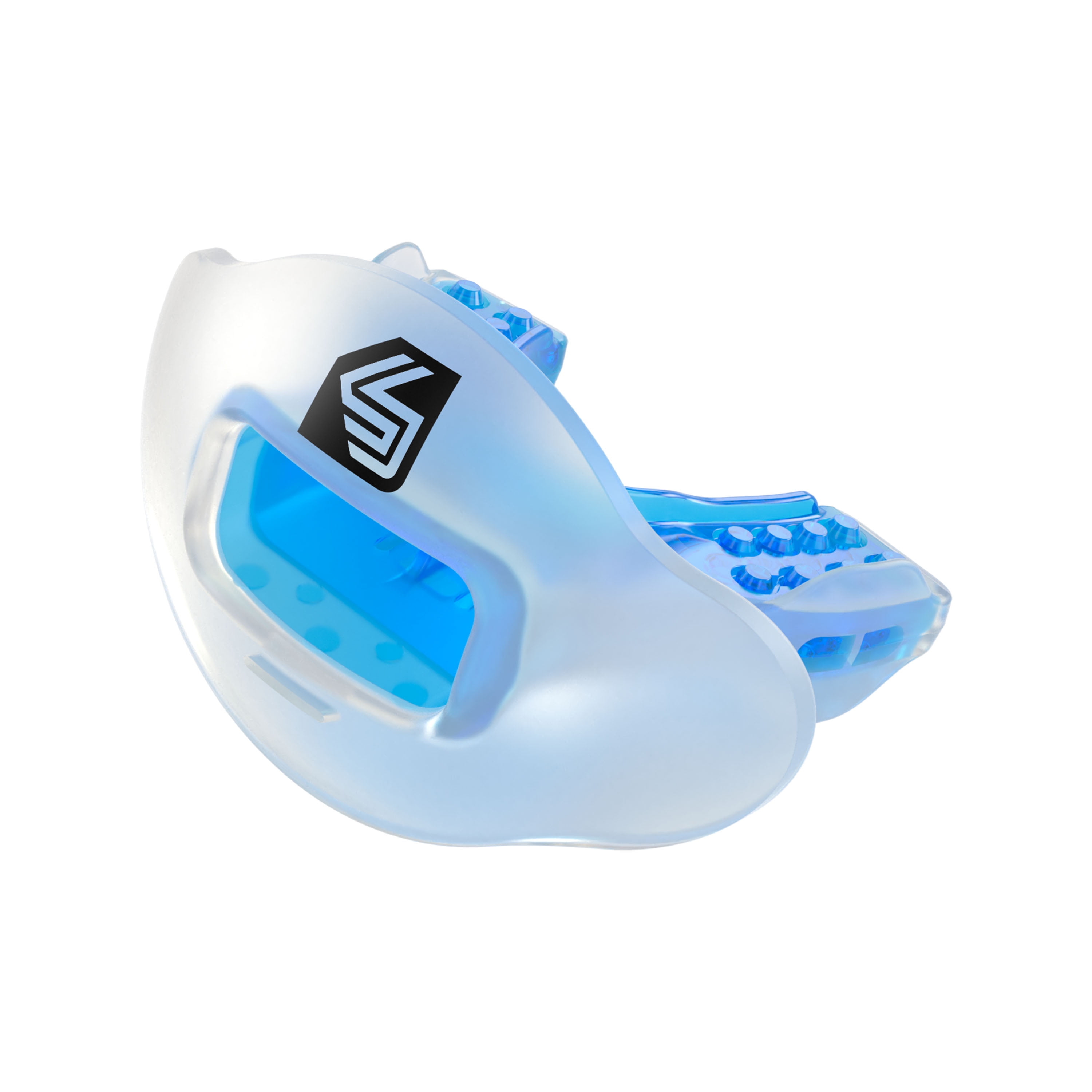Shock Doctor Sport | Max Air Flow Lip Guard | Adult | Translucent Blue ...