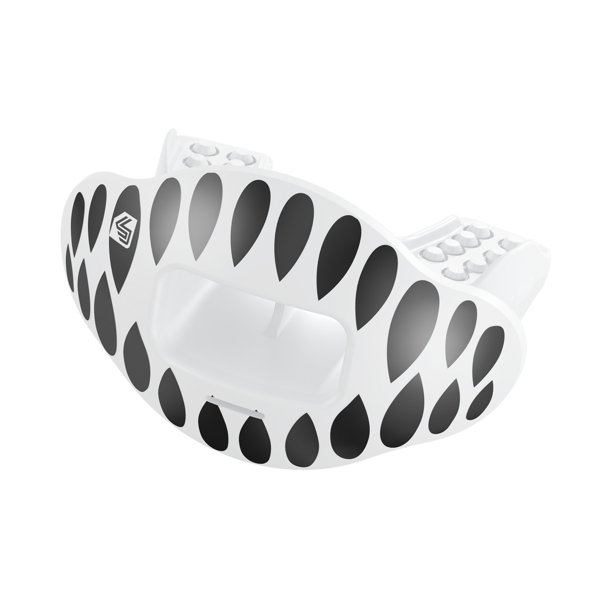 Shock Doctor Max Air Flow Lip Guard, White Fang, Multi-Sport, Adult ...