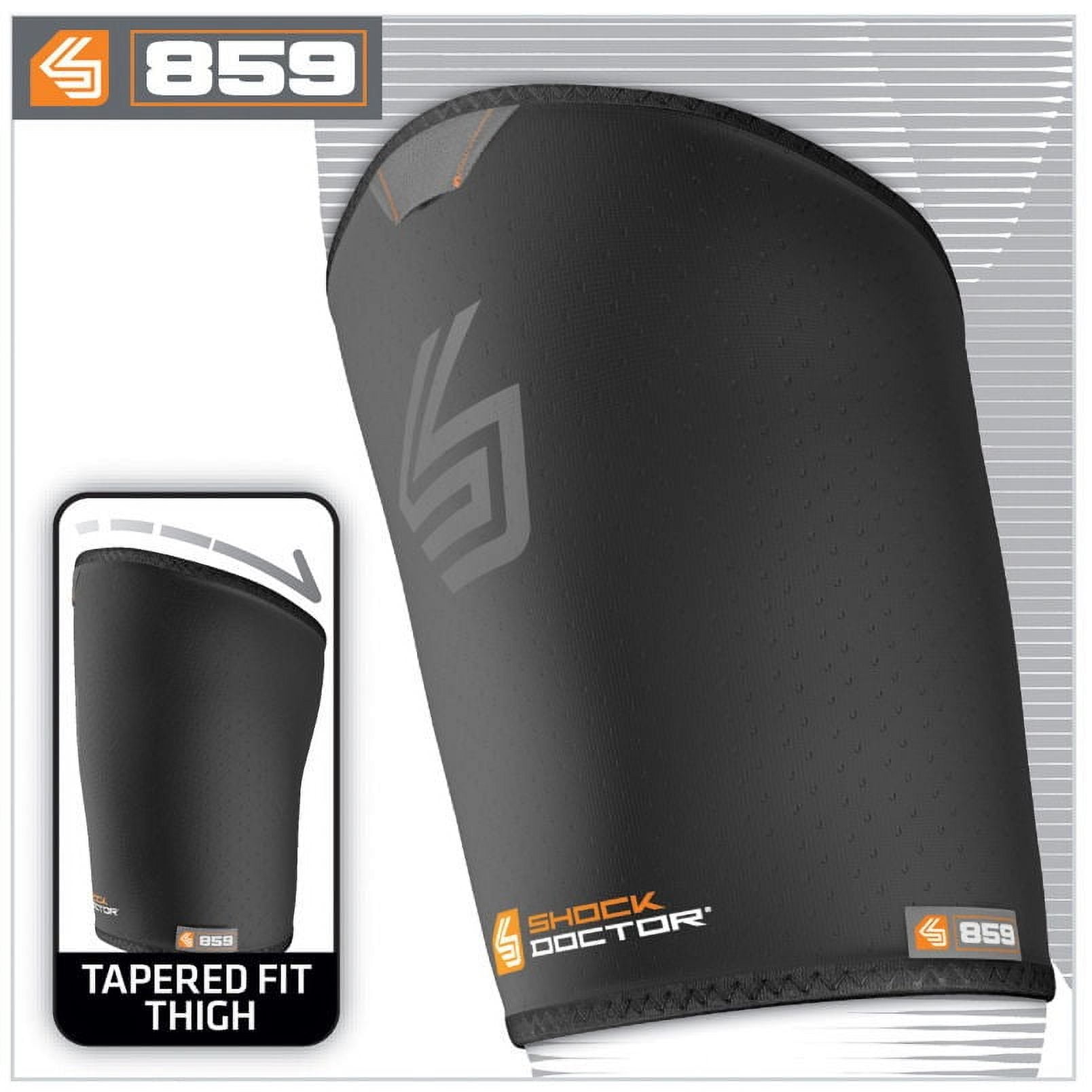 Shock Doctor Thigh-Groin Sleeve (Black) - Walmart.com