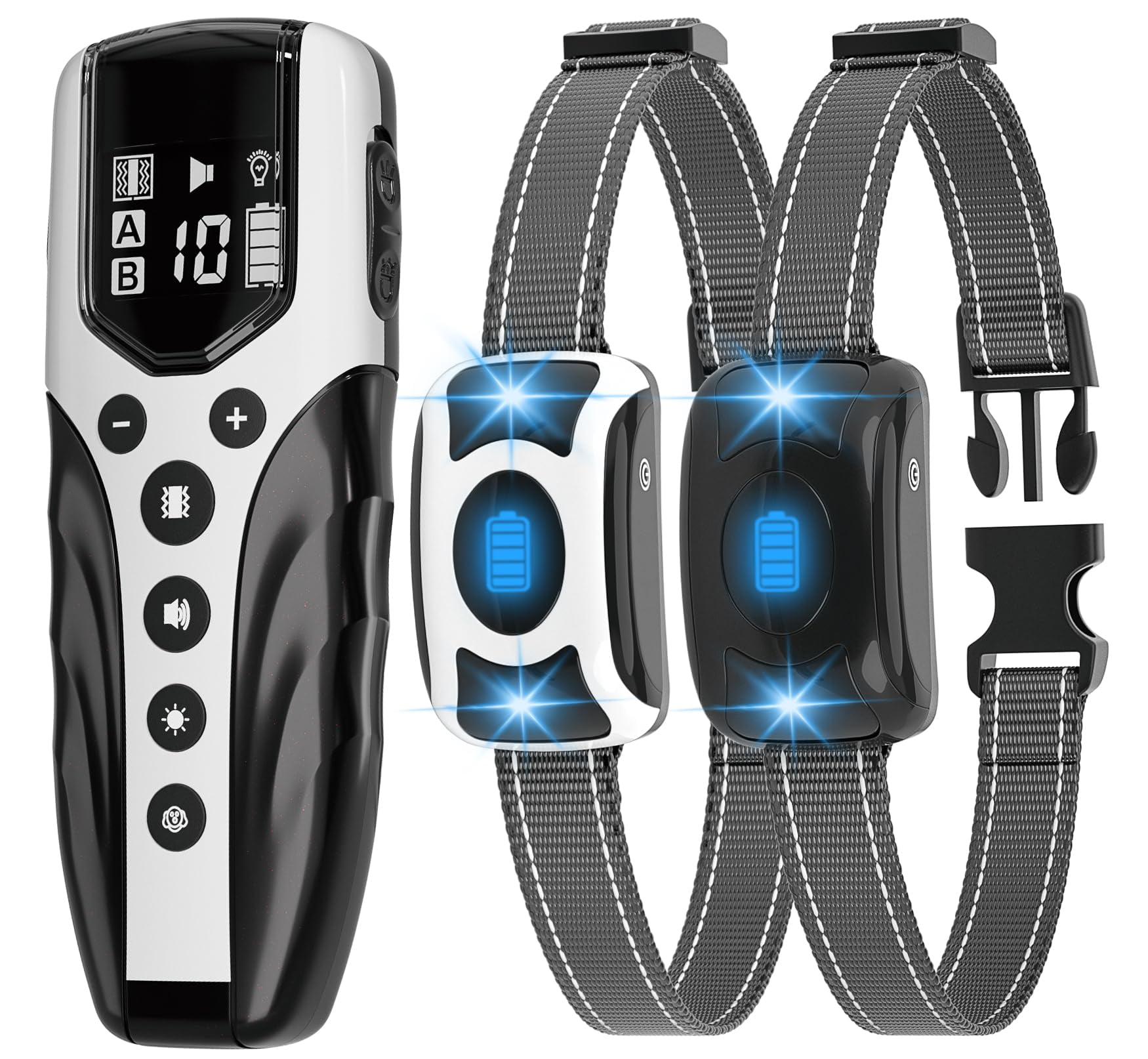 No Shock Dogs Training Collar, AIS1 2025 Vibrating Dogs with Remote ...