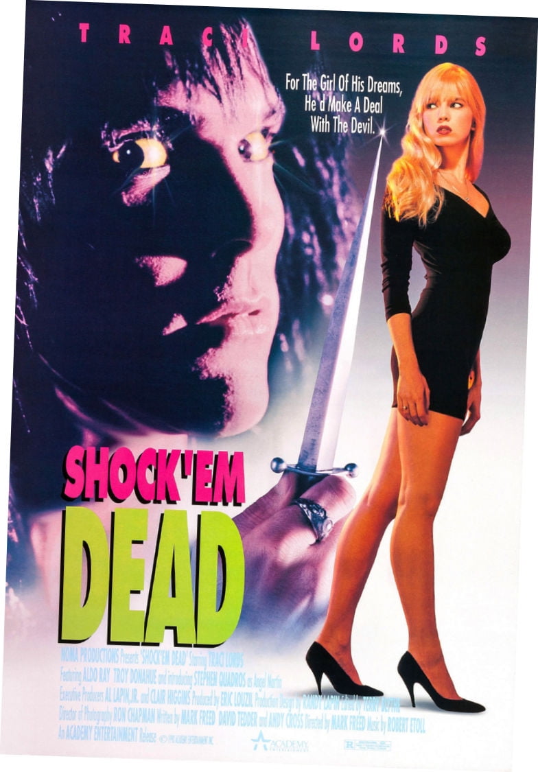 Shock Em Dead Movie Poster 12x16 Print on Metal Sign 12in x 16in Square Adults Best Posters ...