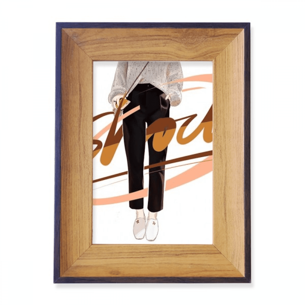 Shock Girl Figure Design Illustration Art Photo Frame Exhibition ...