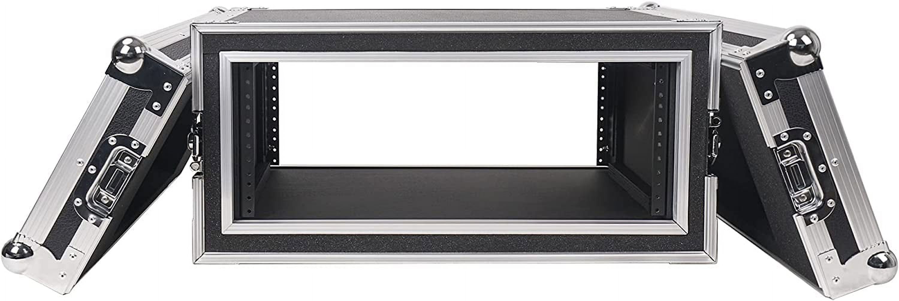 Shock Mount 4U ATA Plywood Rack Case with 15" Rackable Depth, 4-Space ...