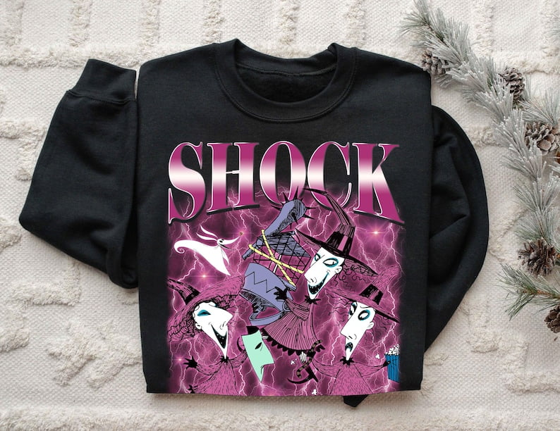 Shock Nightmare Christmas Png, Disney Shock Lock Png, Disney Gift for ...