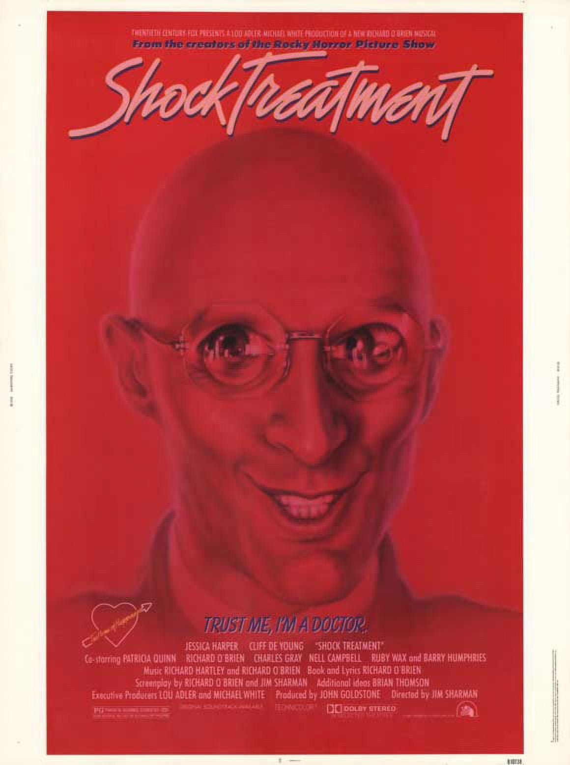 Shock Treatment POSTER (30x40) (1981) - Walmart.com