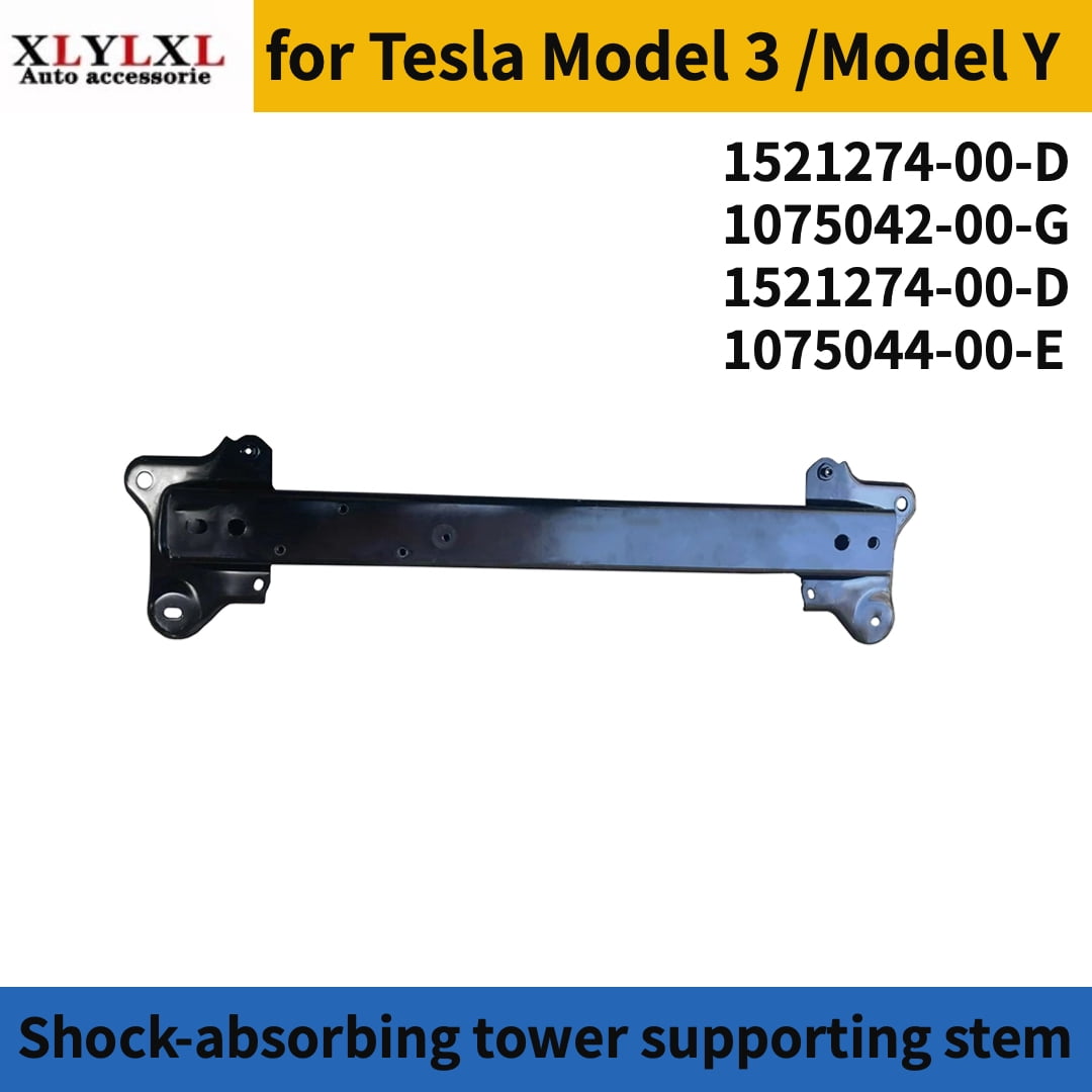 Shock-absorbing tower supporting stem for Tesla Model 3 prop shaft for ...