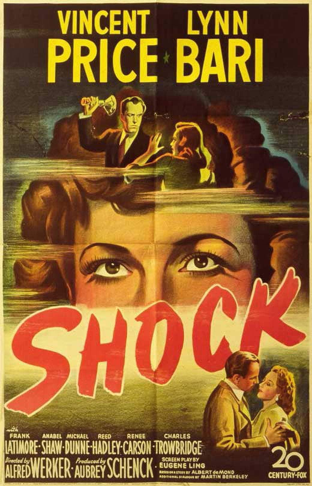 Shock - movie POSTER (Style A) (11" x 17") (1946) - Walmart.com