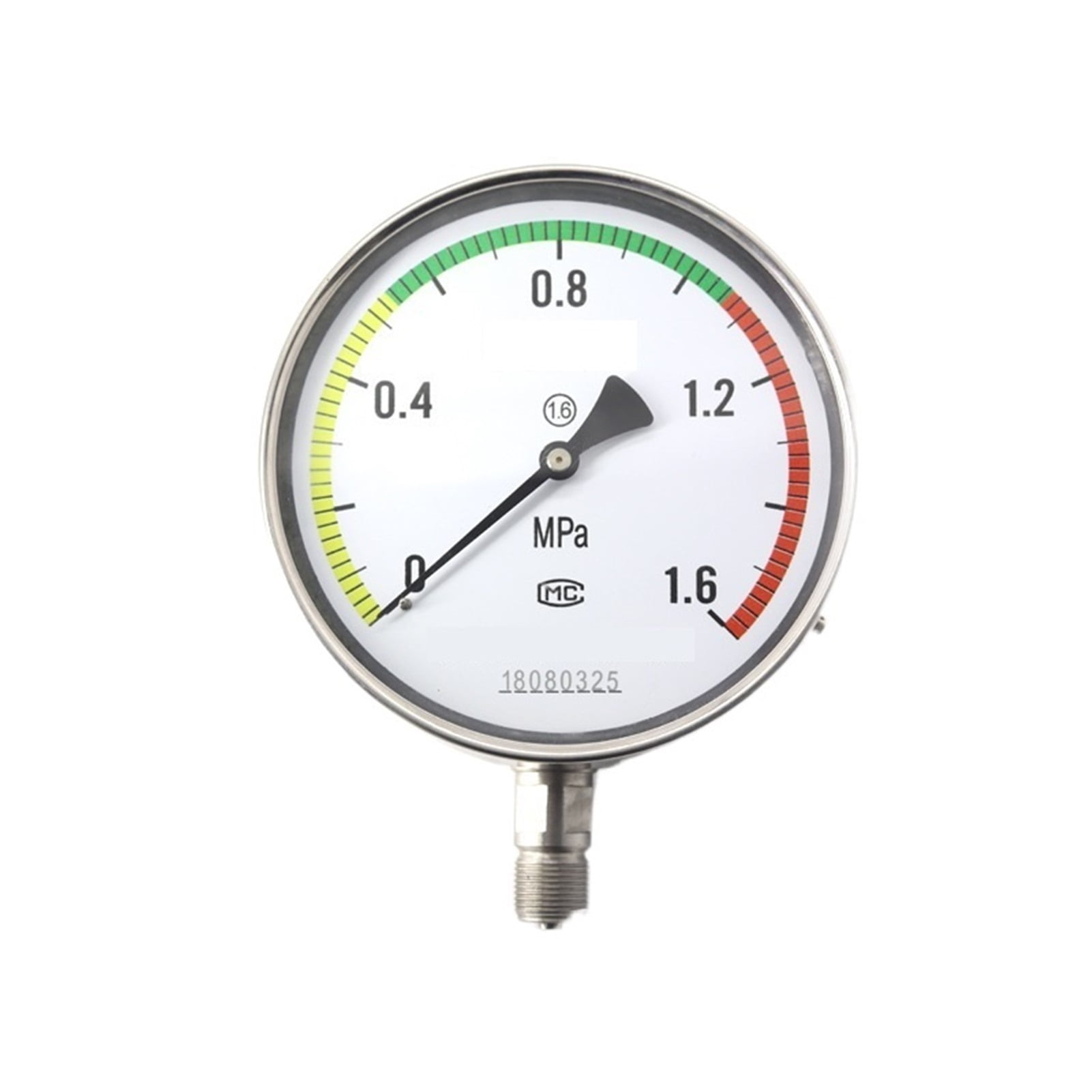 Shock-resistant Pressure Gauge Stainless Steel Pressure Gauge Oil-filled Vacuum Gauge Micro ...