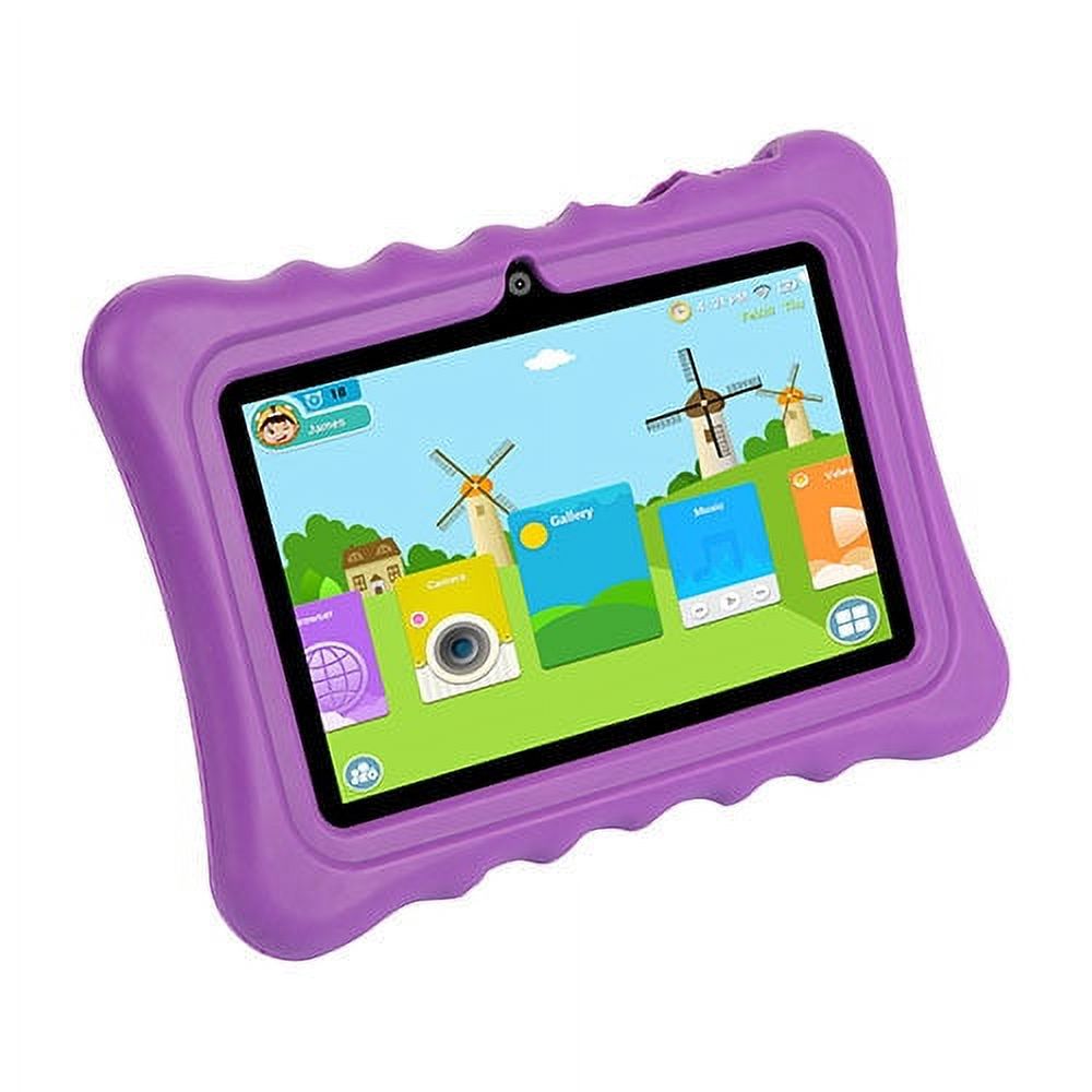Shock-resistant Silicone Snap-on Case with Stand for 7 Tablets ...