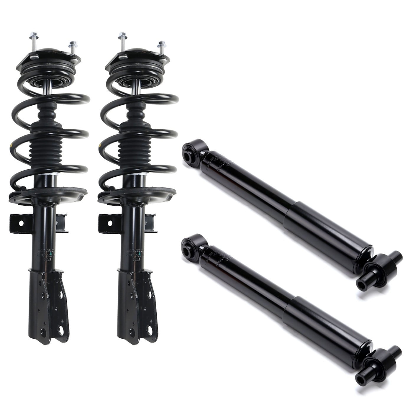 Shock and y Loaded Strut Set of 4 Front & Rear for GMC, for Buick, for ...