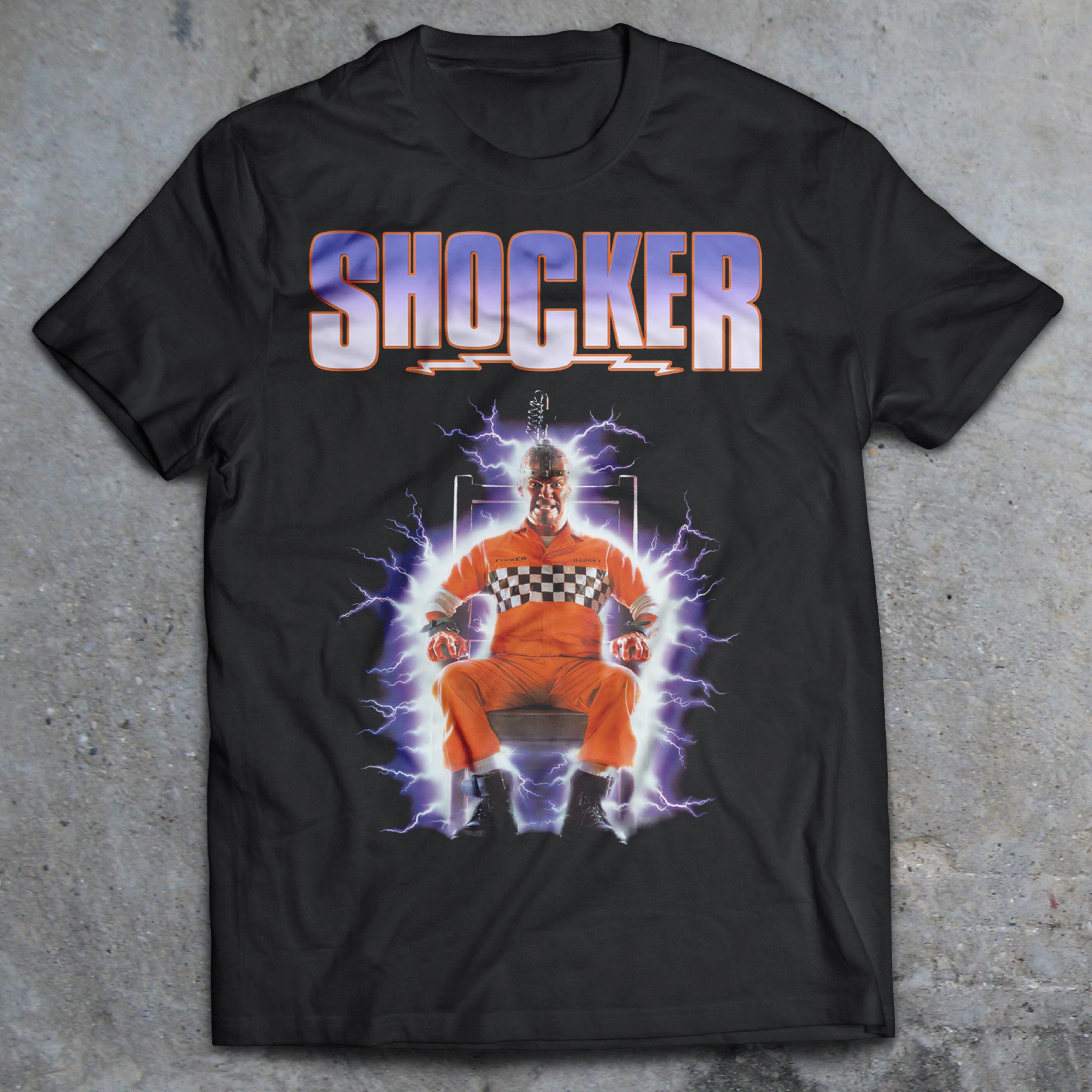 Shocker 1989 Horror Movie T-Shirt, 80's Horror Shirt, Wes Craven, Lost ...
