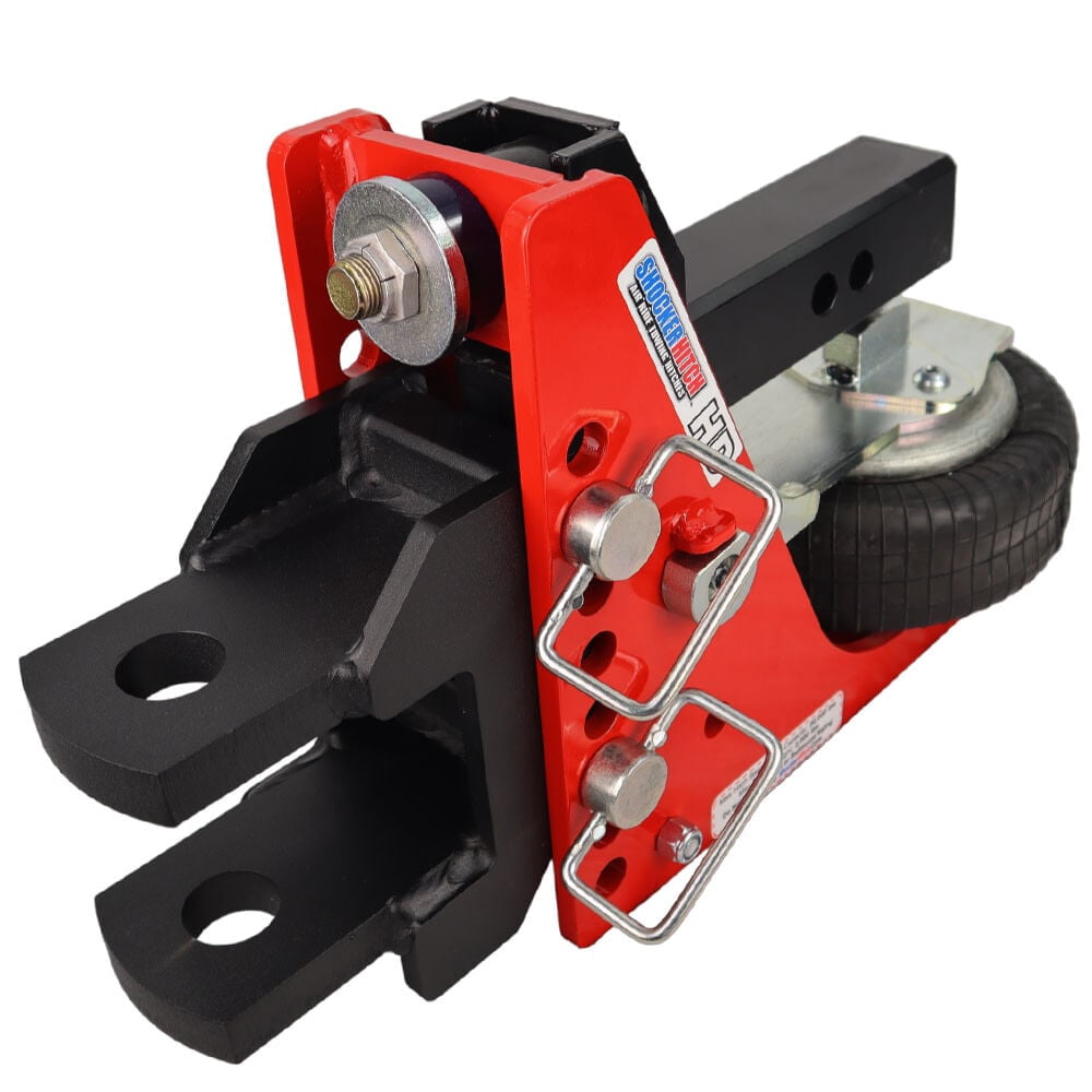 Shocker Hitch Hd 20K 2 Inch Air Receiver Hitch And Clevis Pin Mount ...